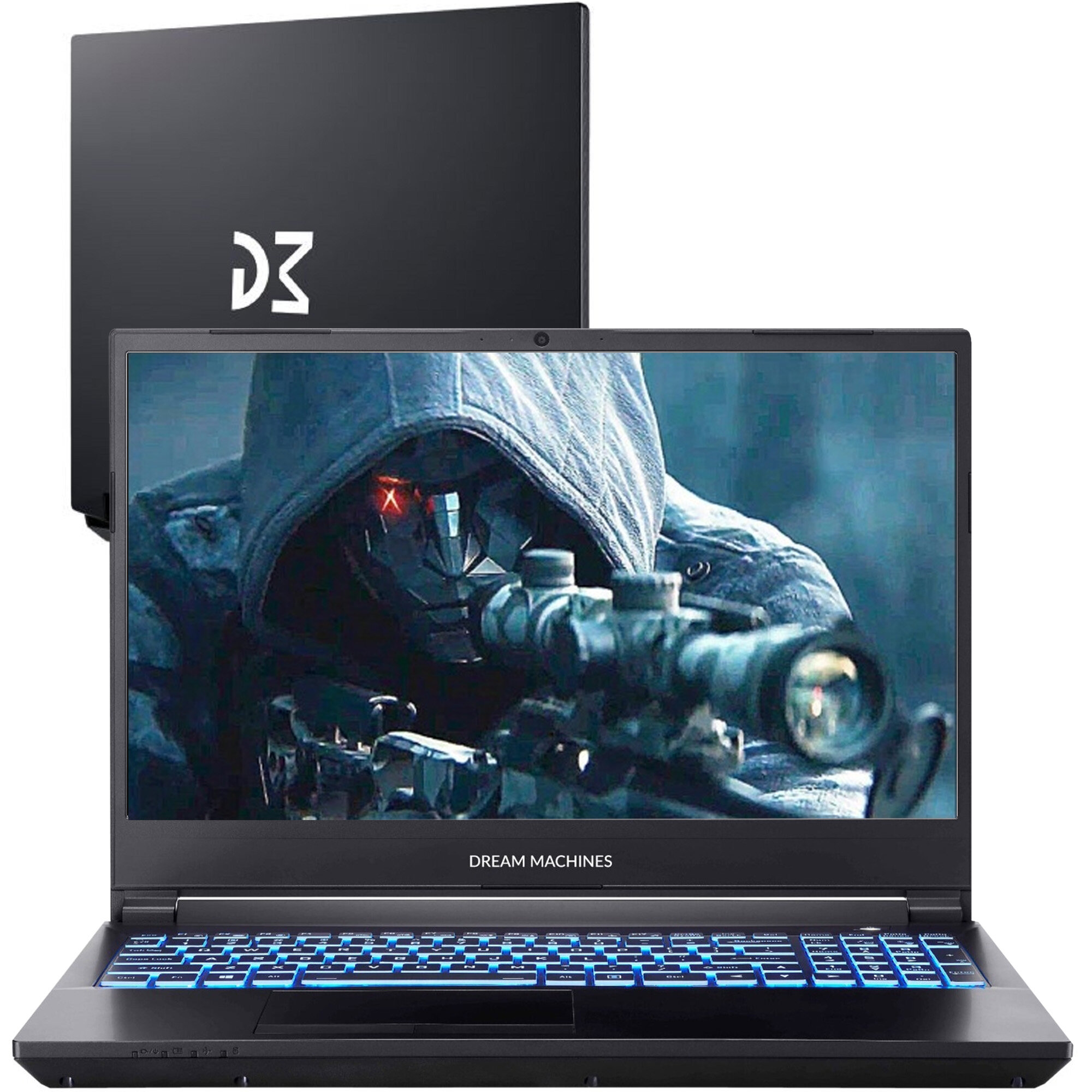 DREAMMACHINES RT3060-15PL30 15.6" 144Hz R5-5600X 16GB RAM 1TB SSD ...