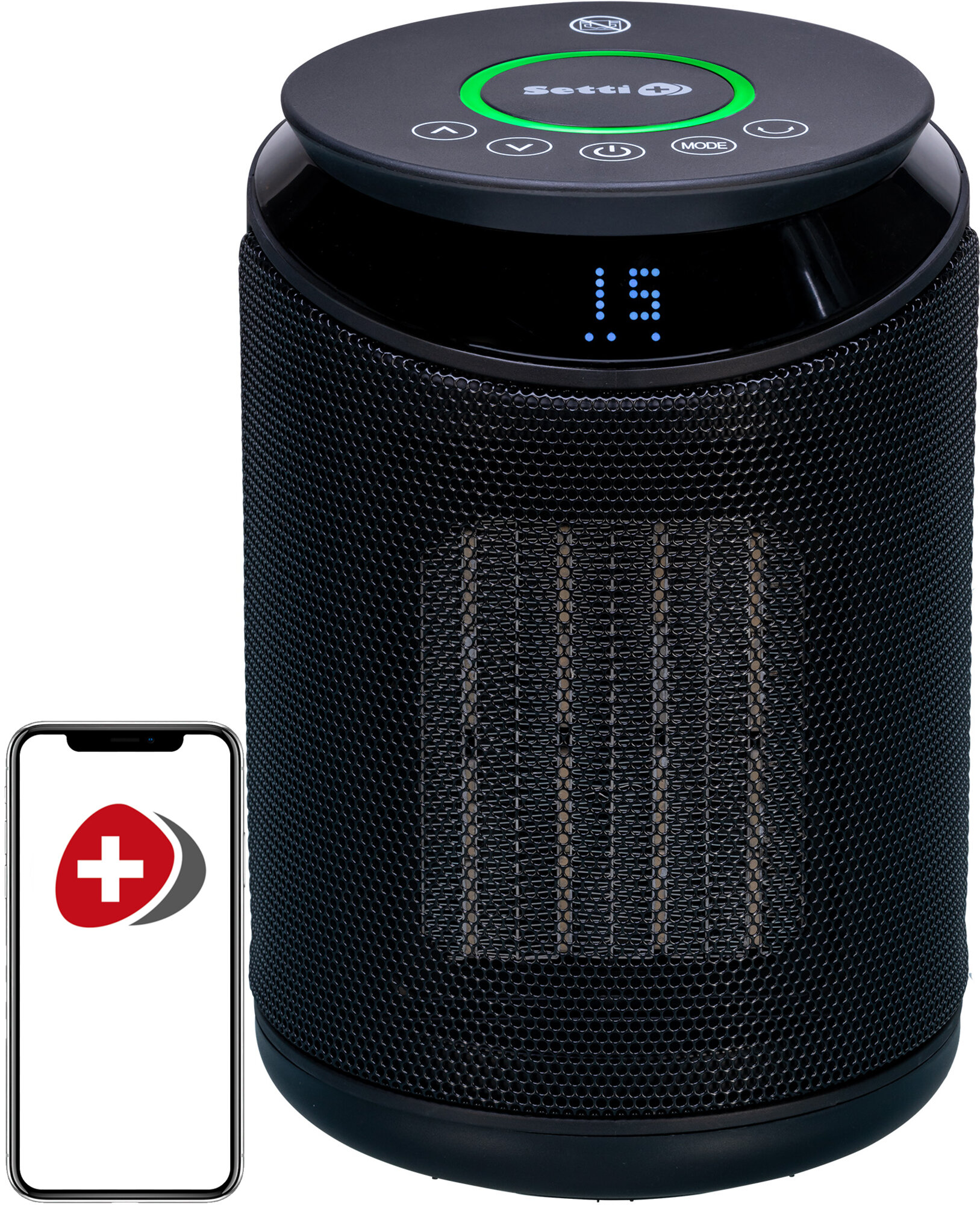 SETTI+ SFH500 Grzejnik ceramiczny - niskie ceny i opinie w Media Expert