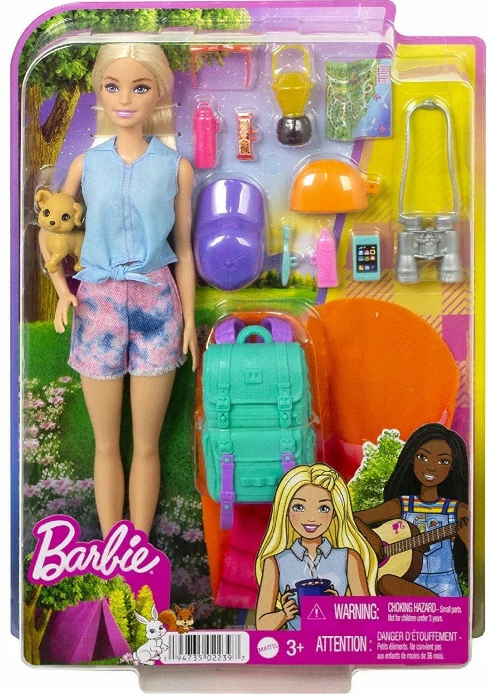 Barbie Kemping Malibu HDF73 Lalka - niskie ceny i opinie w Media Expert