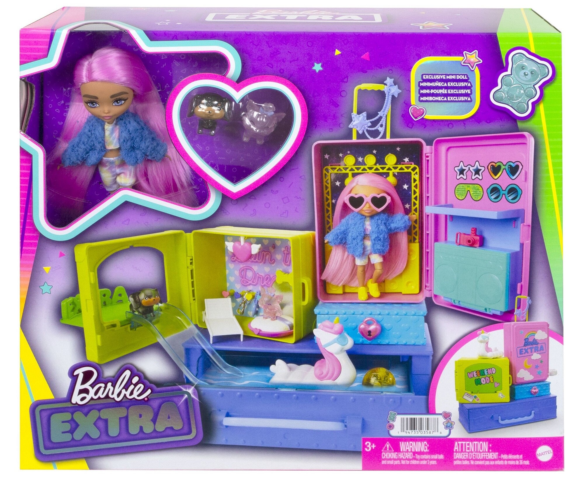 Barbie Extra HDY91 Lalka - niskie ceny i opinie w Media Expert