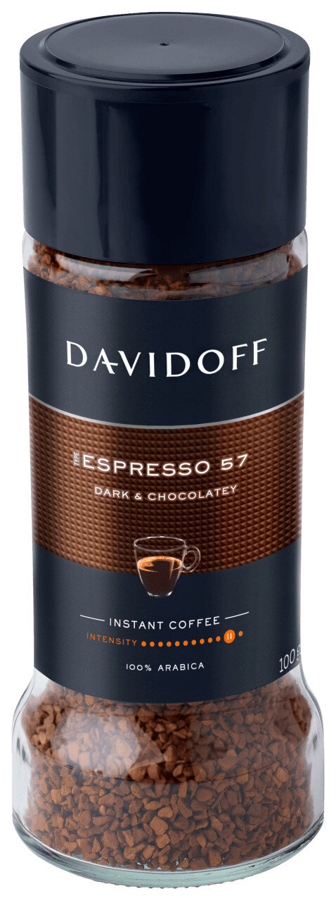 DAVIDOFF Espresso 57 100 g Kawa rozpuszczalna - niskie ceny i opinie w ...