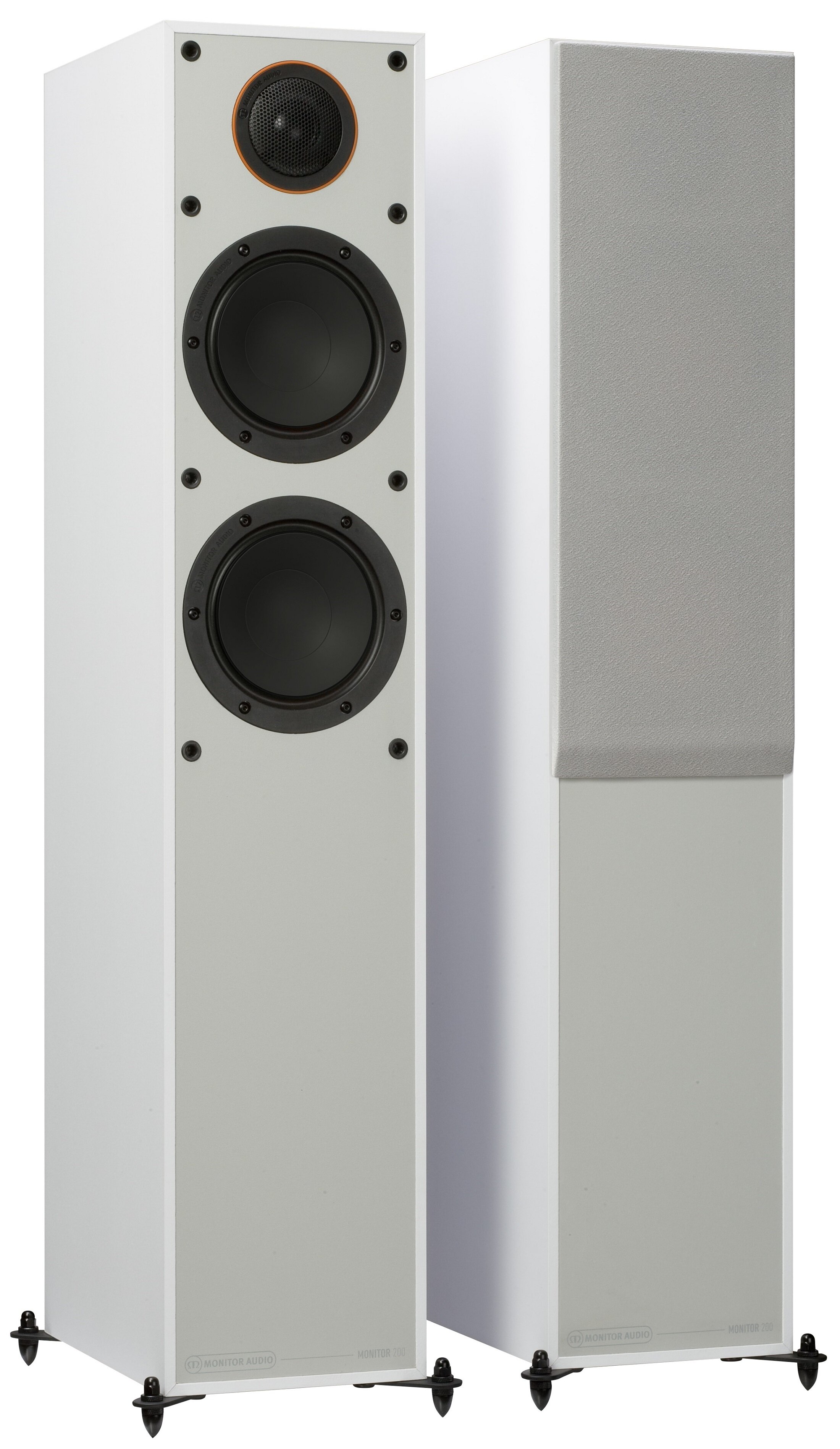 MONITOR AUDIO Monitor 200 Biały (1 szt.) Kolumna głośnikowa - niskie ...