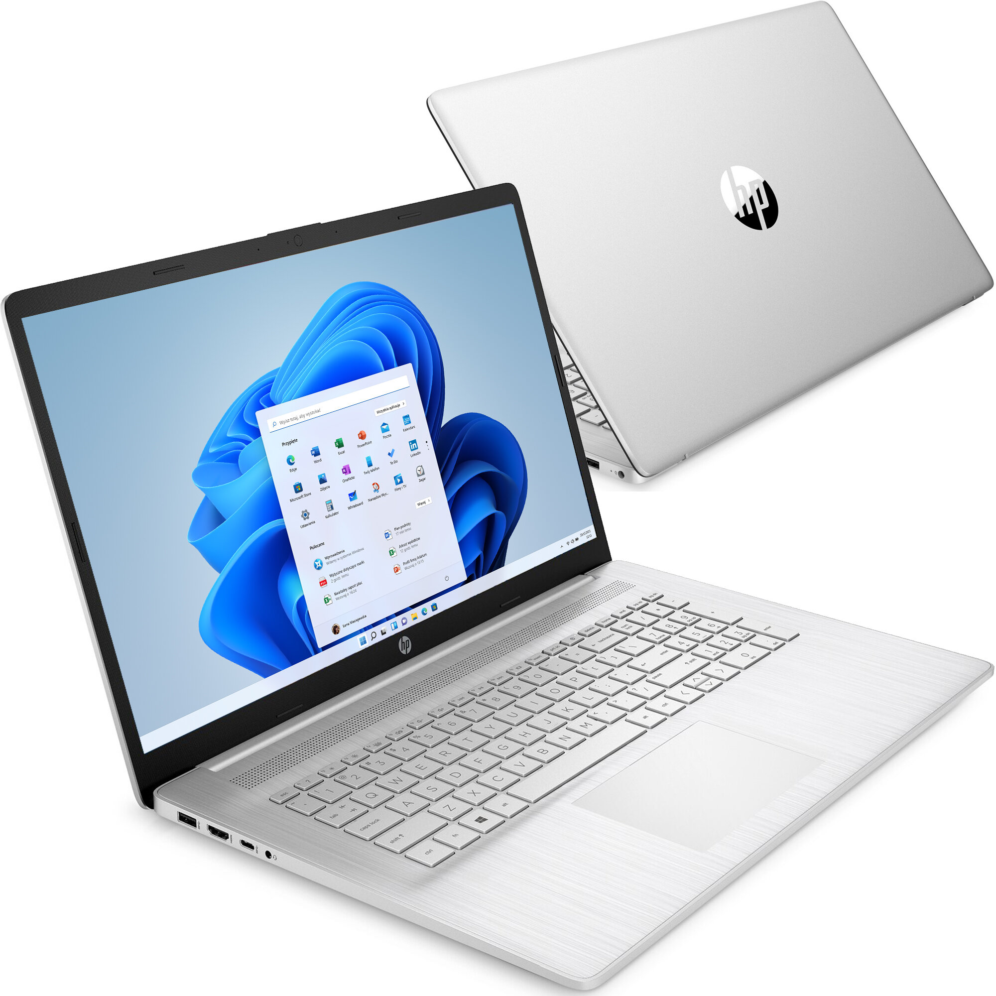 HP 17-cp0019nw 17.3" IPS R3-5300U 8GB RAM 256 GB SSD Windows 11 Home ...