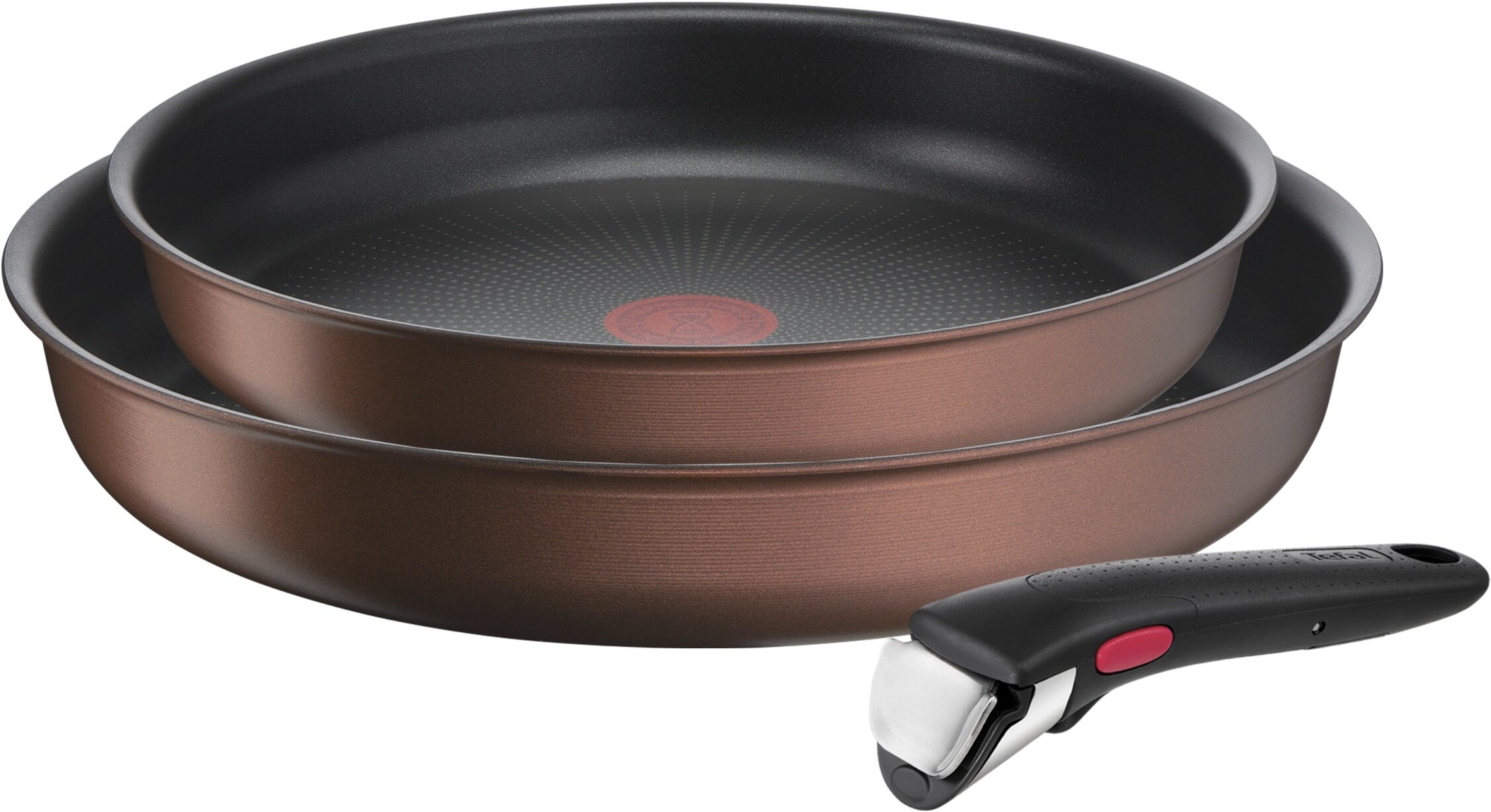 TEFAL Ingenio Resource L7659242 (3 elementy) Zestaw patelni - niskie ceny i opinie w Media Expert