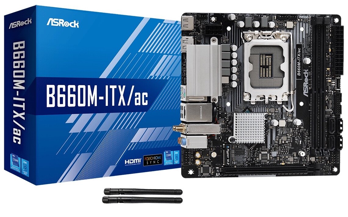 ASROCK B660M-ITX/ac Płyta główna - niskie ceny i opinie w Media Expert