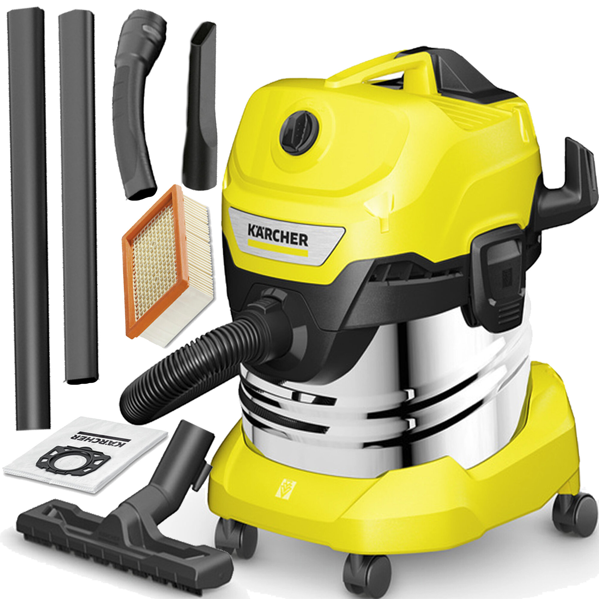 KARCHER WD 4 S V 20/5/22 1.628-250.0 Odkurzacz warsztatowy - niskie ceny i opinie w Media Expert