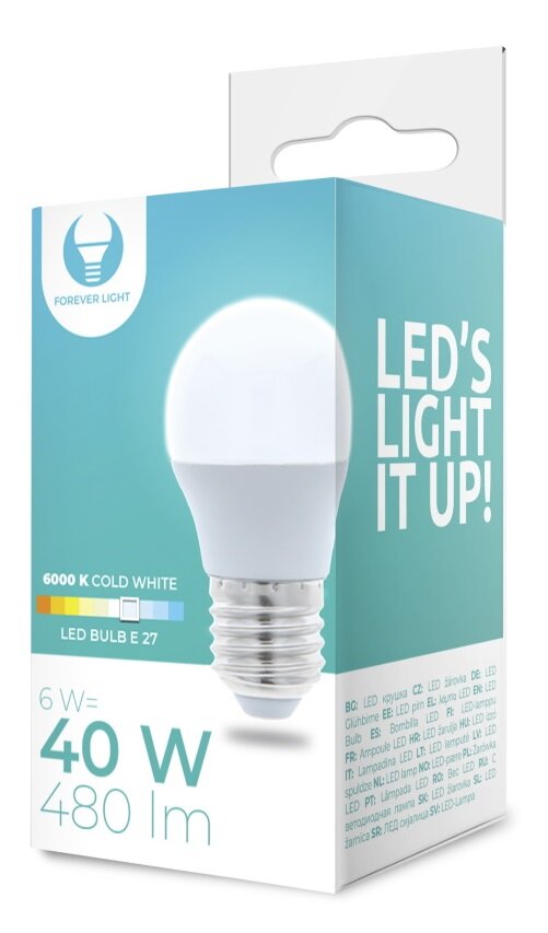 FOREVER LIGHT RTV003658 6W E27 Żarówka LED - niskie ceny i opinie w ...