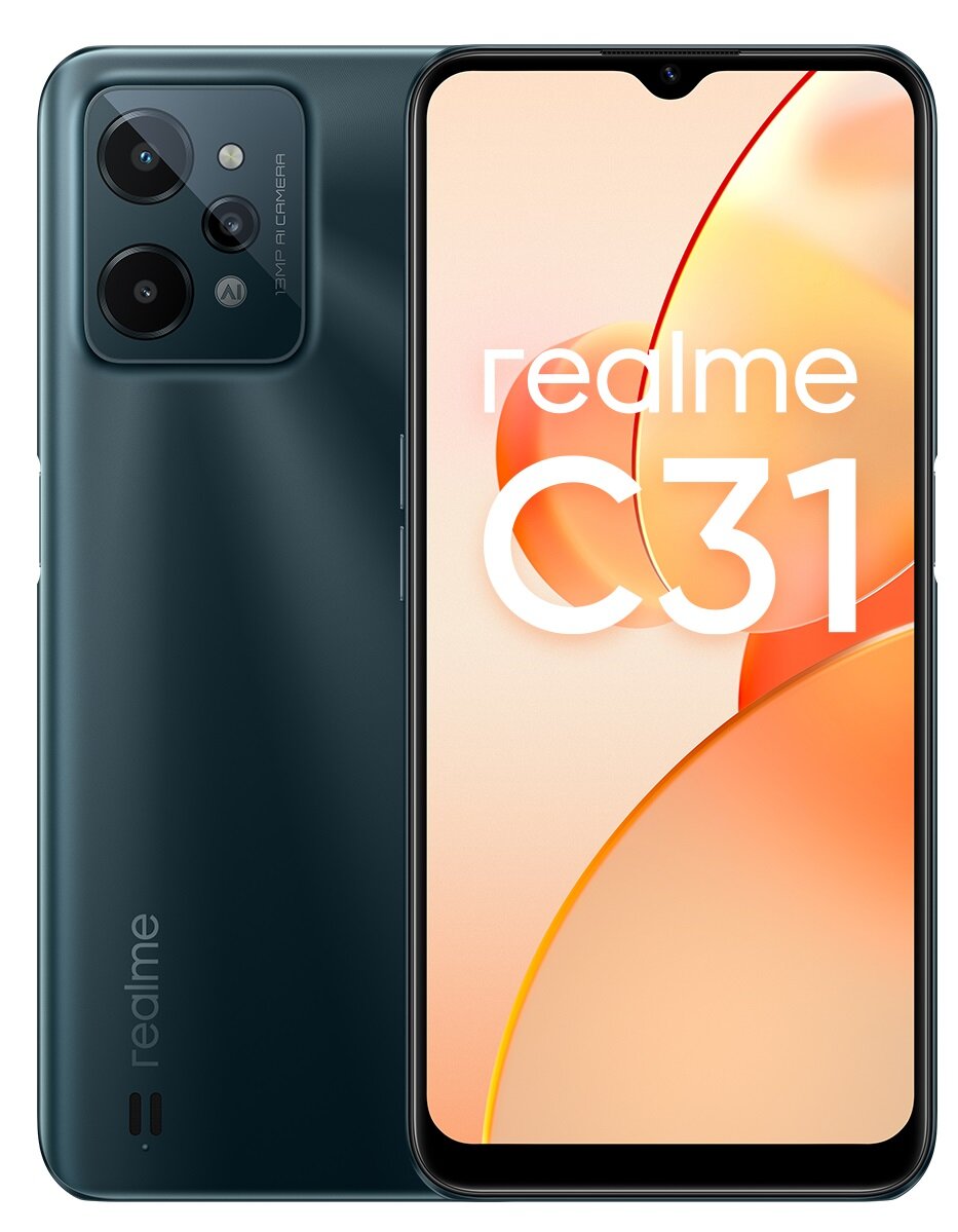 REALME C31 4/64GB 6.5" Zielony RMX3501 Smartfon - niskie ceny i opinie ...