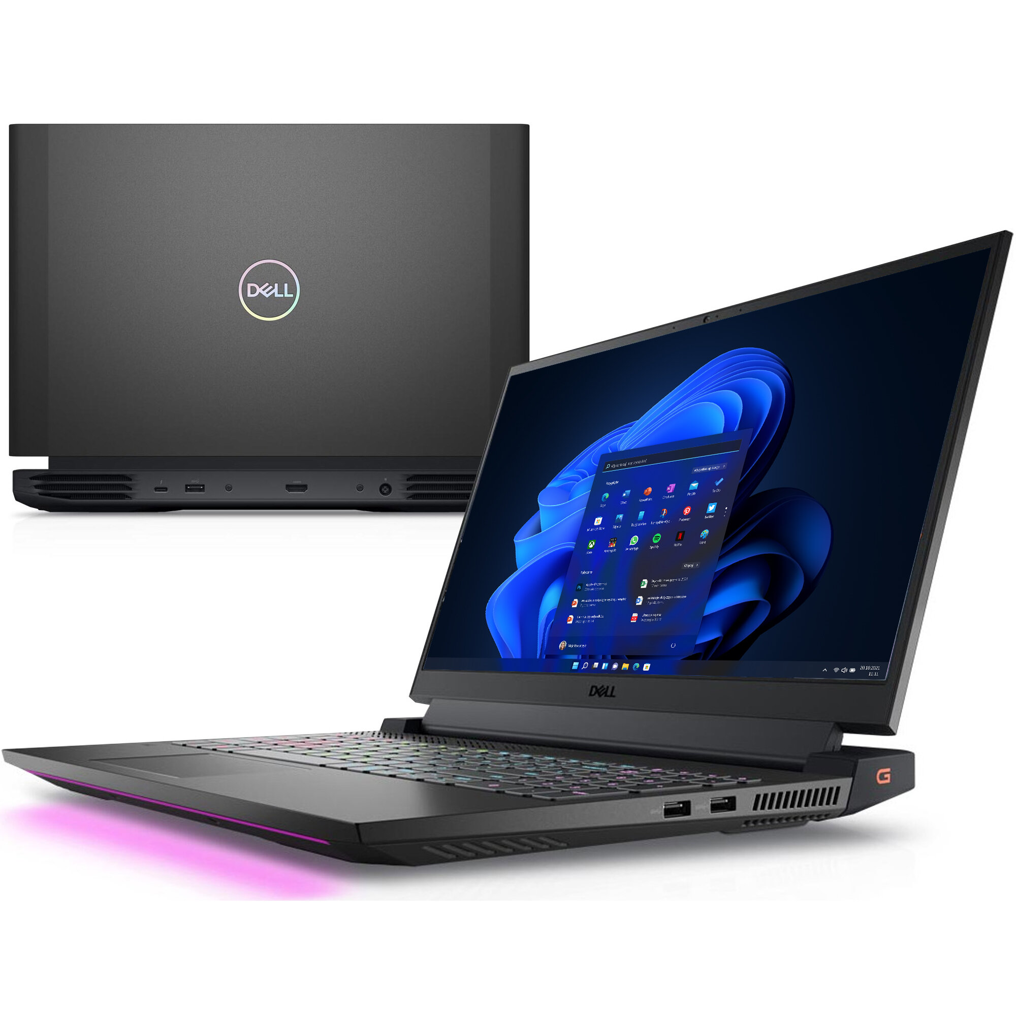 DELL G15 5521-4407 SE 15.6" 165Hz i7-12700H 16GB RAM SSD 512GB GeForce ...