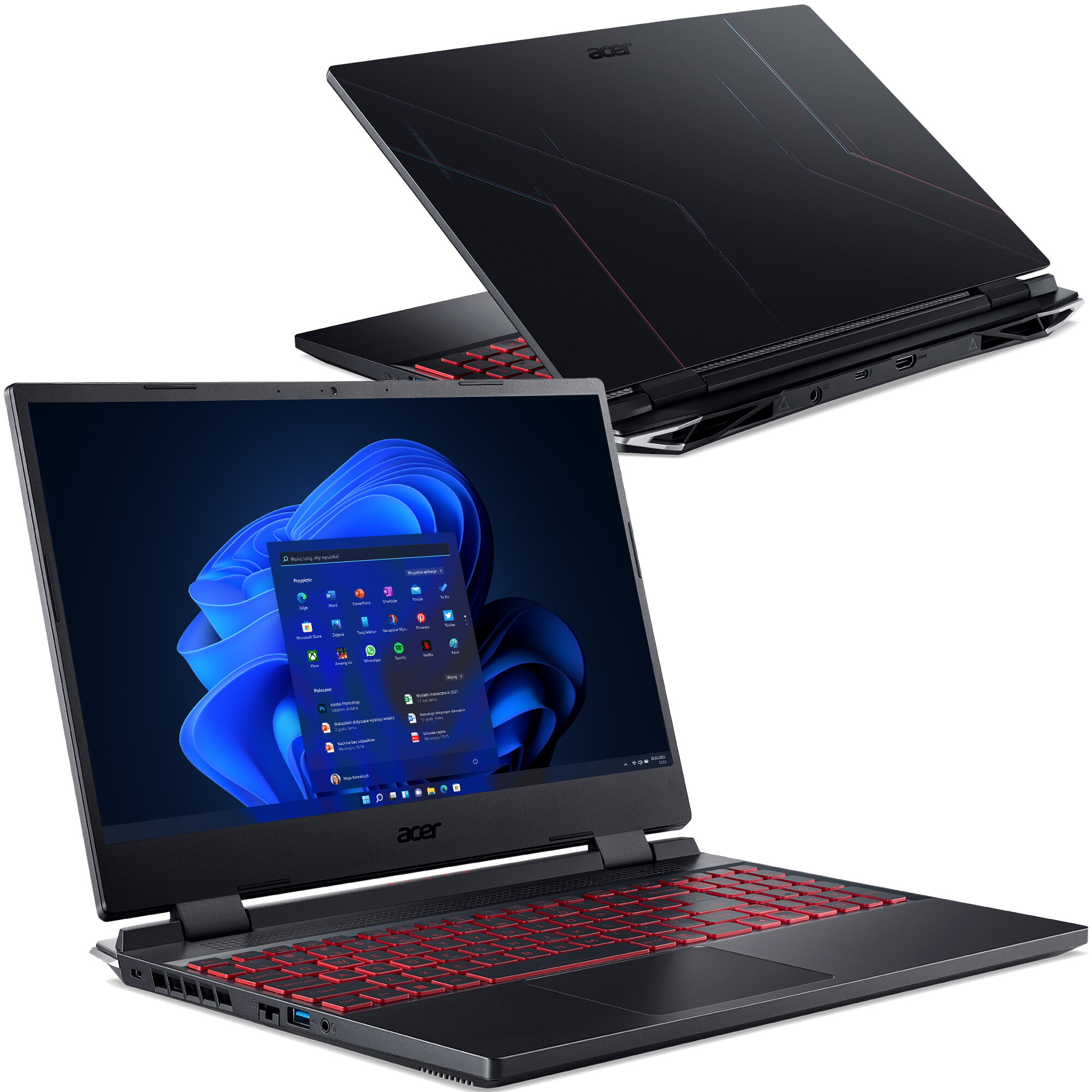 ACER Nitro 5 AN515-58 15.6" IPS 144Hz i5-12500H 16GB RAM 512GB SSD ...