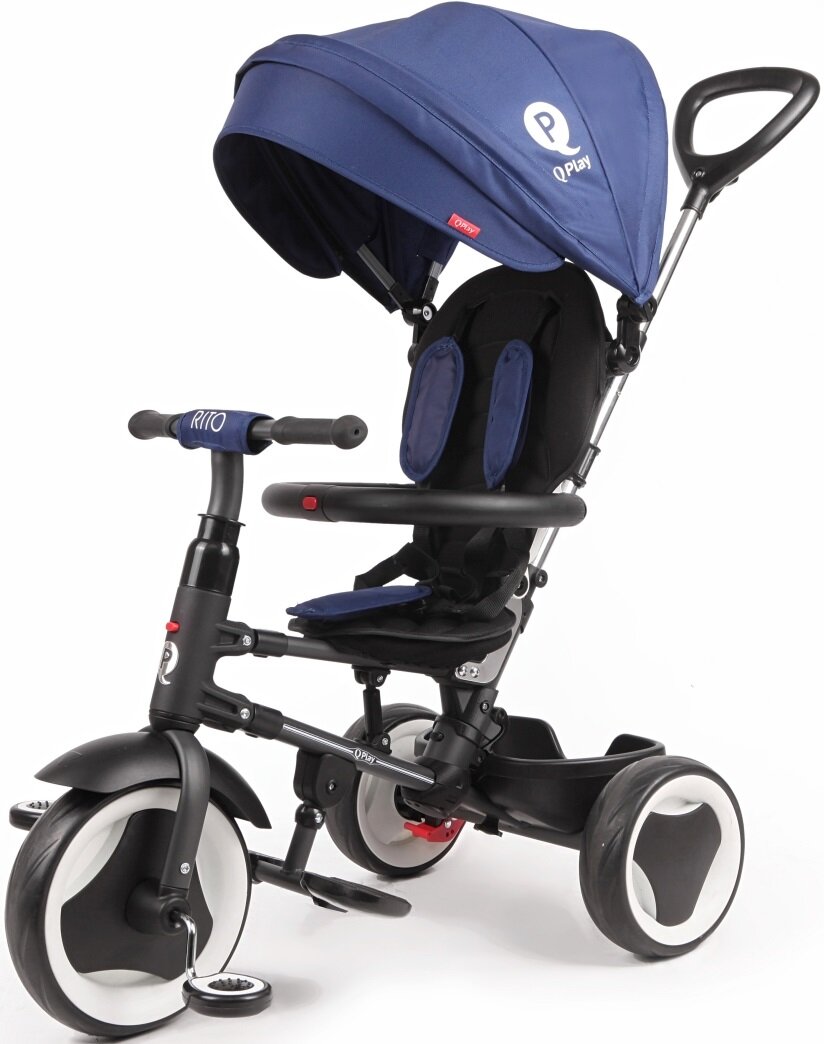 QPLAY Rito Niebieski Trójkołowiec - niskie ceny i opinie w Media Expert