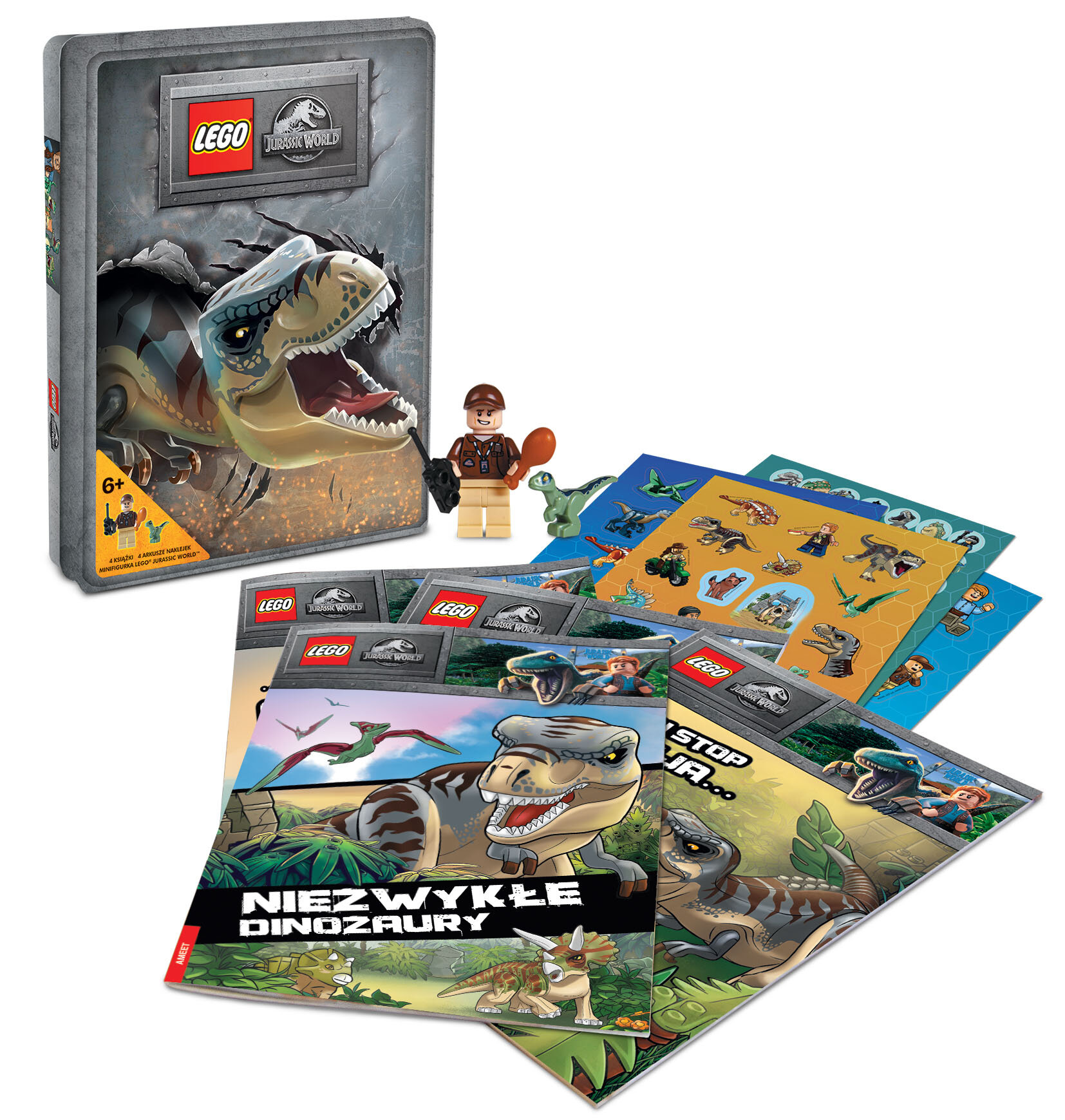 LEGO Jurassic World TIN-6201 Zestaw książek - niskie ceny i opinie w ...