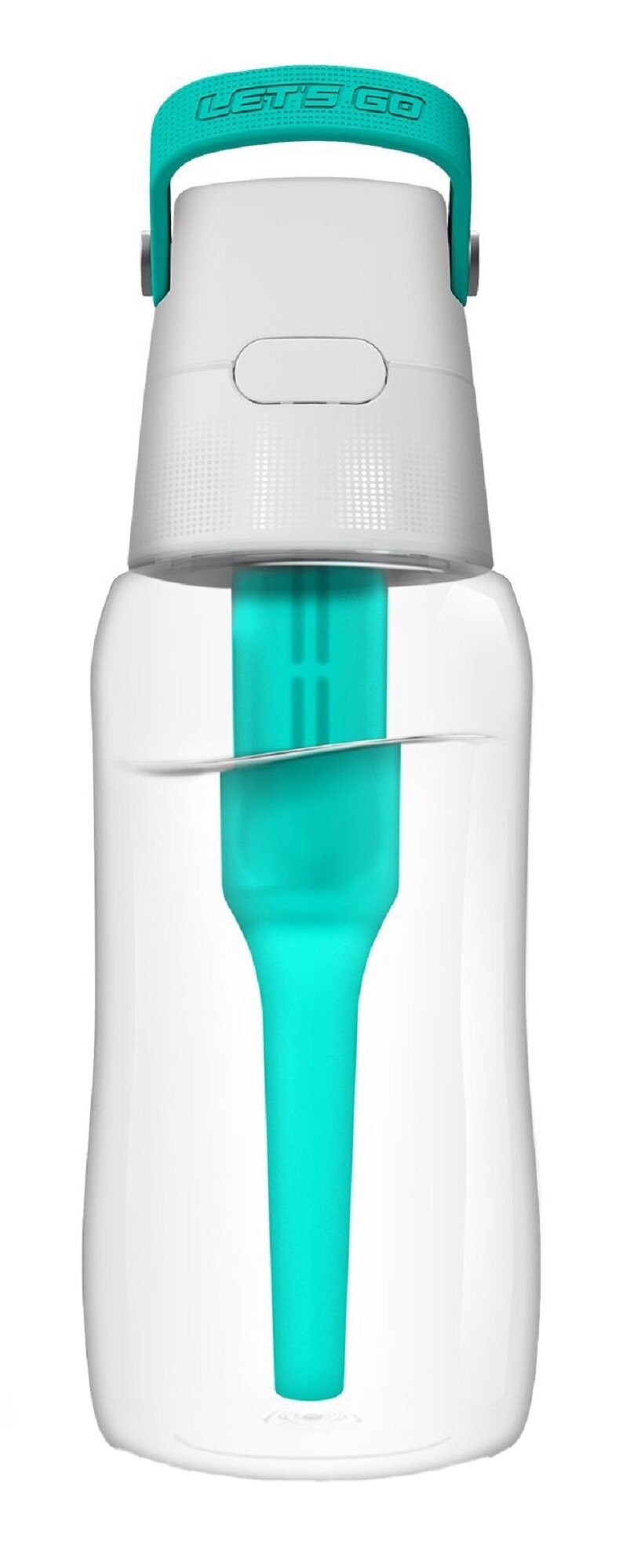 DAFI Solid 500 ml Turkusowy + 2 filtry węglowe Butelka filtrująca ...