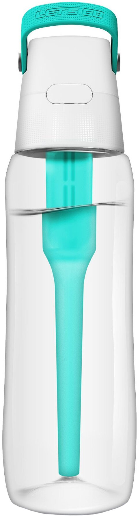 DAFI Solid 700 ml Turkusowy + 2 filtry węglowe Butelka filtrująca ...