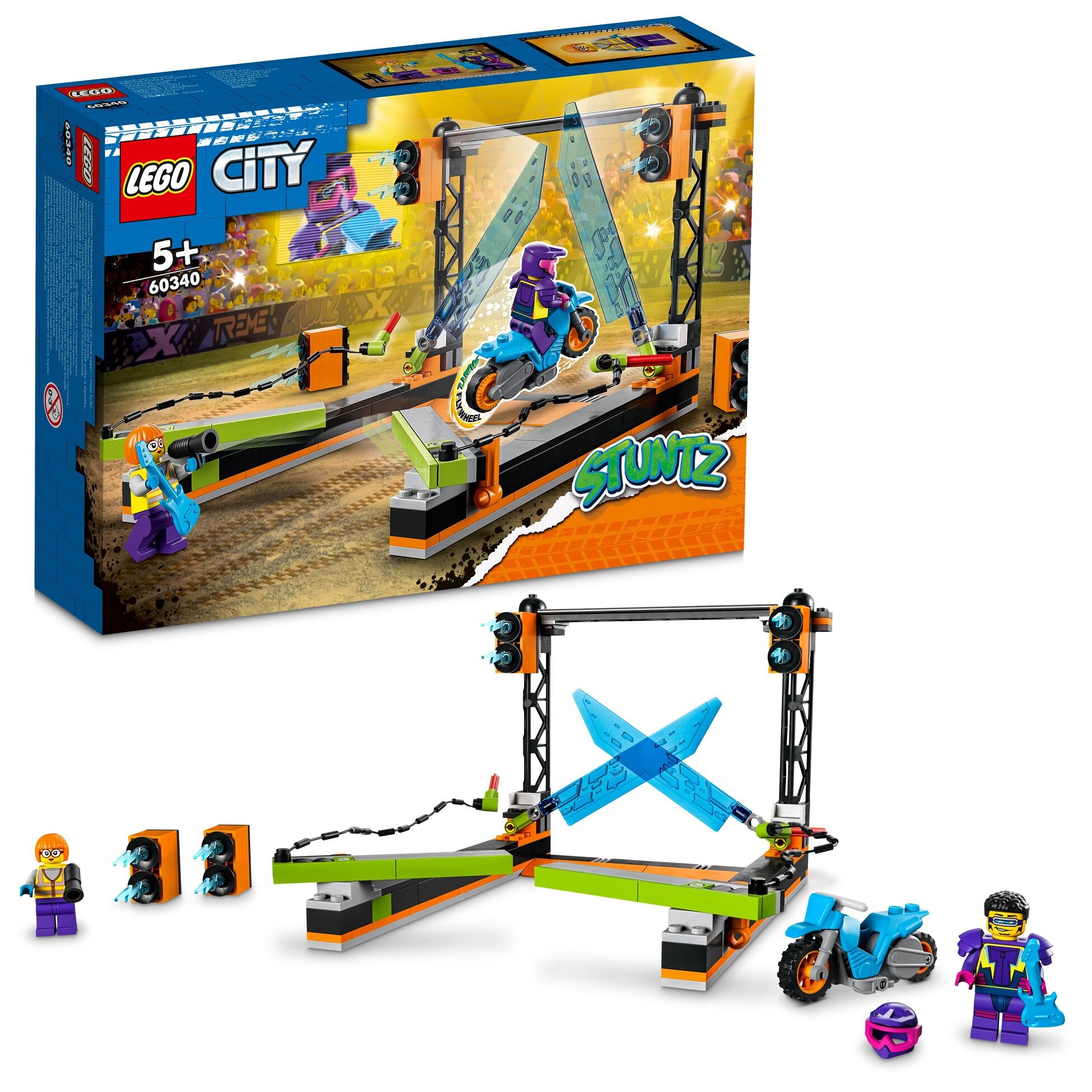 LEGO City Wyzwanie kaskaderskie: ostrze 60340 - niskie ceny i opinie w ...