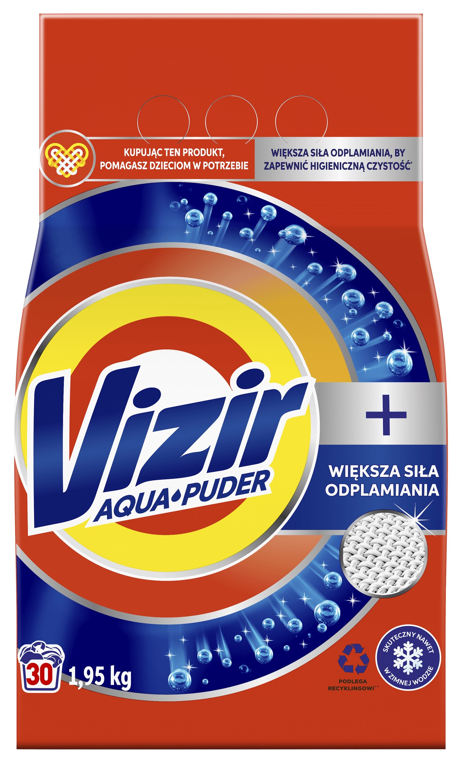 VIZIR AquaPuder Regular WSO 1.95 kg Proszek do prania - niskie ceny i ...