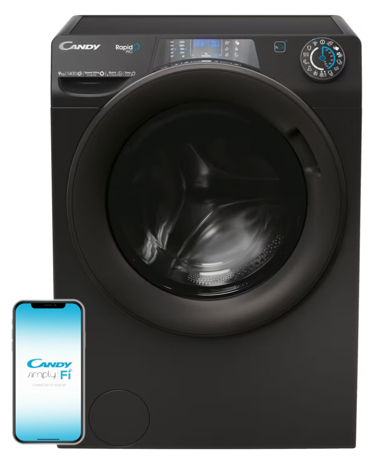 CANDY RP 496BWMBCB 1-S Rapido Pro 9kg 1400 obr A Pralka - niskie ceny i ...