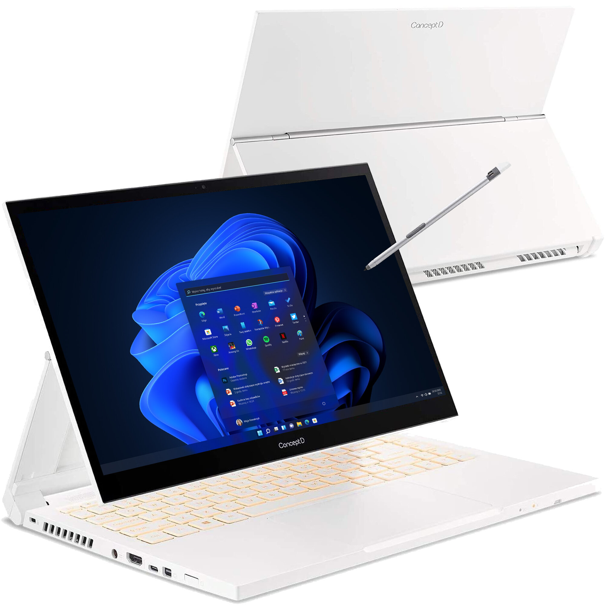 ACER ConceptD 3 Ezel CC315-73P 15.6" IPS i7-11800H 16GB RAM 1TB SSD ...