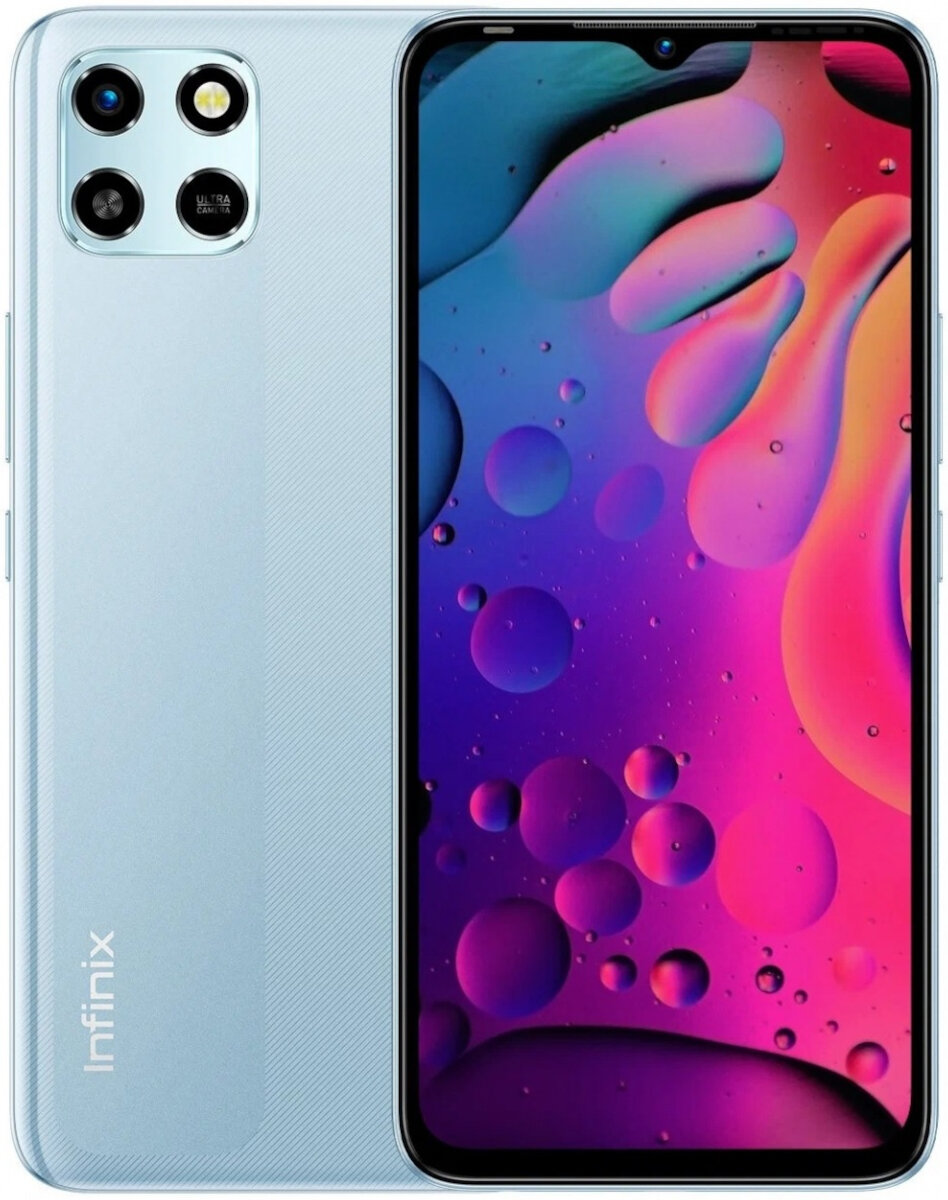 INFINIX Smart 6 HD 2/32GB 6.6" Błękitny X6512 Smartfon - niskie ceny i ...