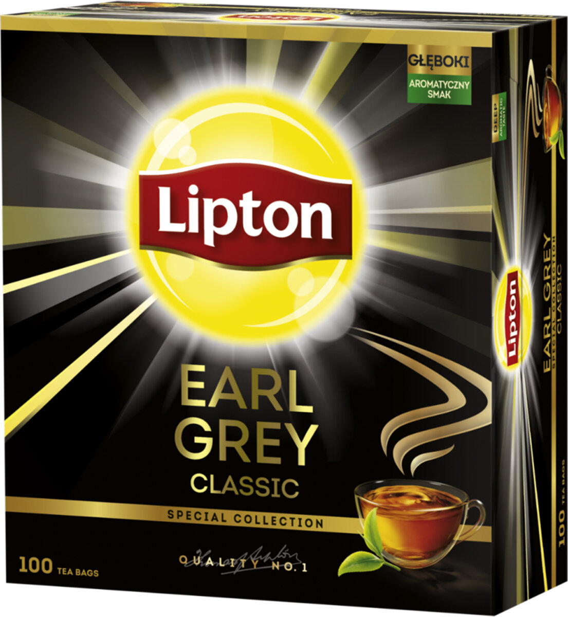 LIPTON Earl Grey Classic (100 sztuk) Herbata - niskie ceny i opinie w ...