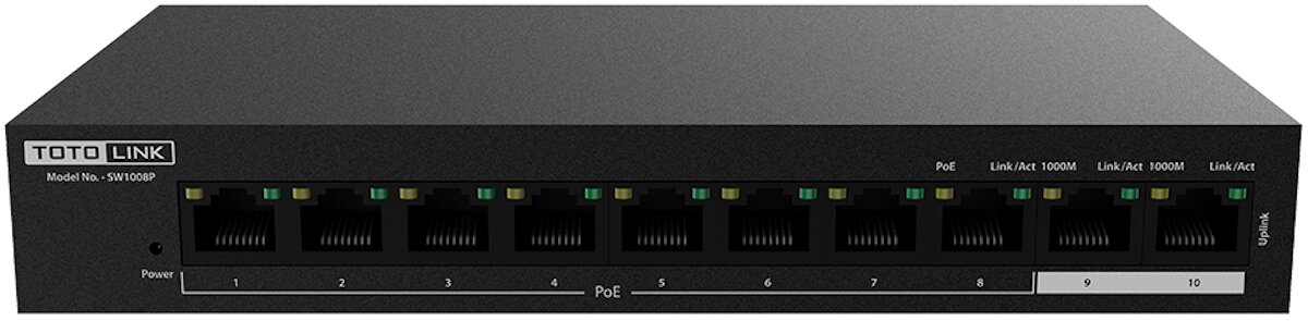 TOTOLINK SW1008P Switch - niskie ceny i opinie w Media Expert