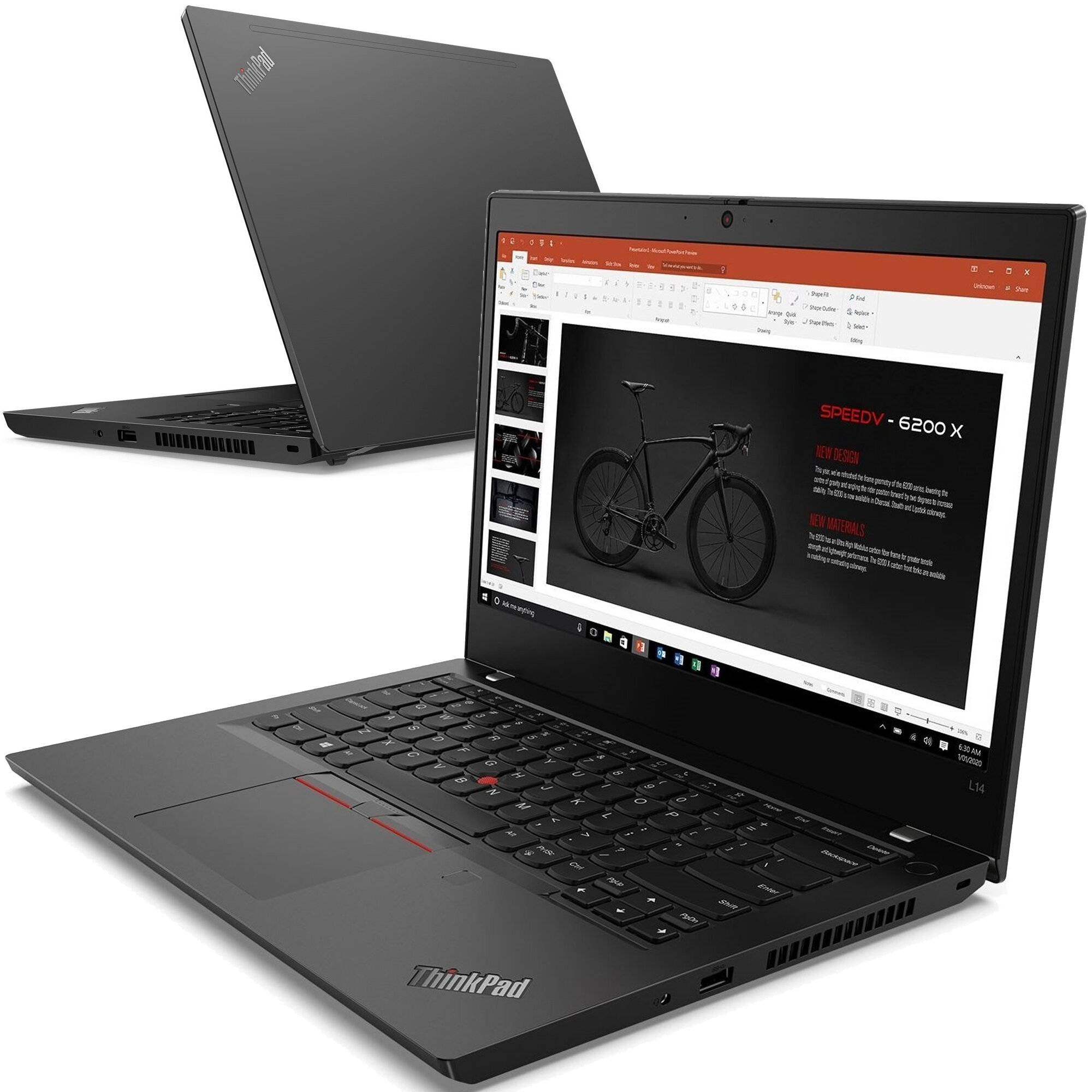 LENOVO ThinkPad L14 Gen 2 14" IPS i5-1135G7 8GB RAM 256GB SSD Windows 11 Professional Laptop ...