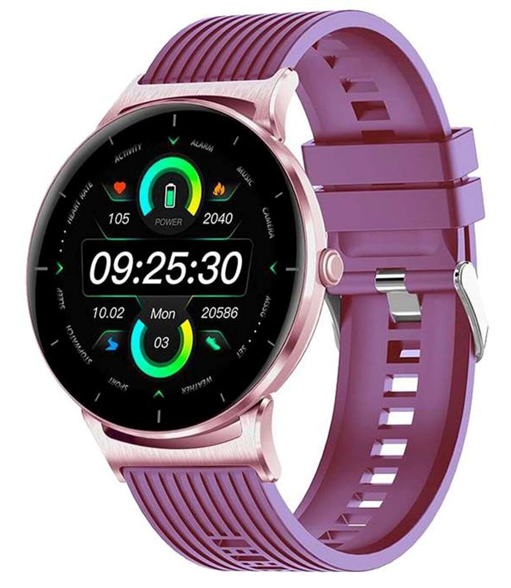 KUMI KU-GW1 Różowy Smartwatch - niskie ceny i opinie w Media Expert