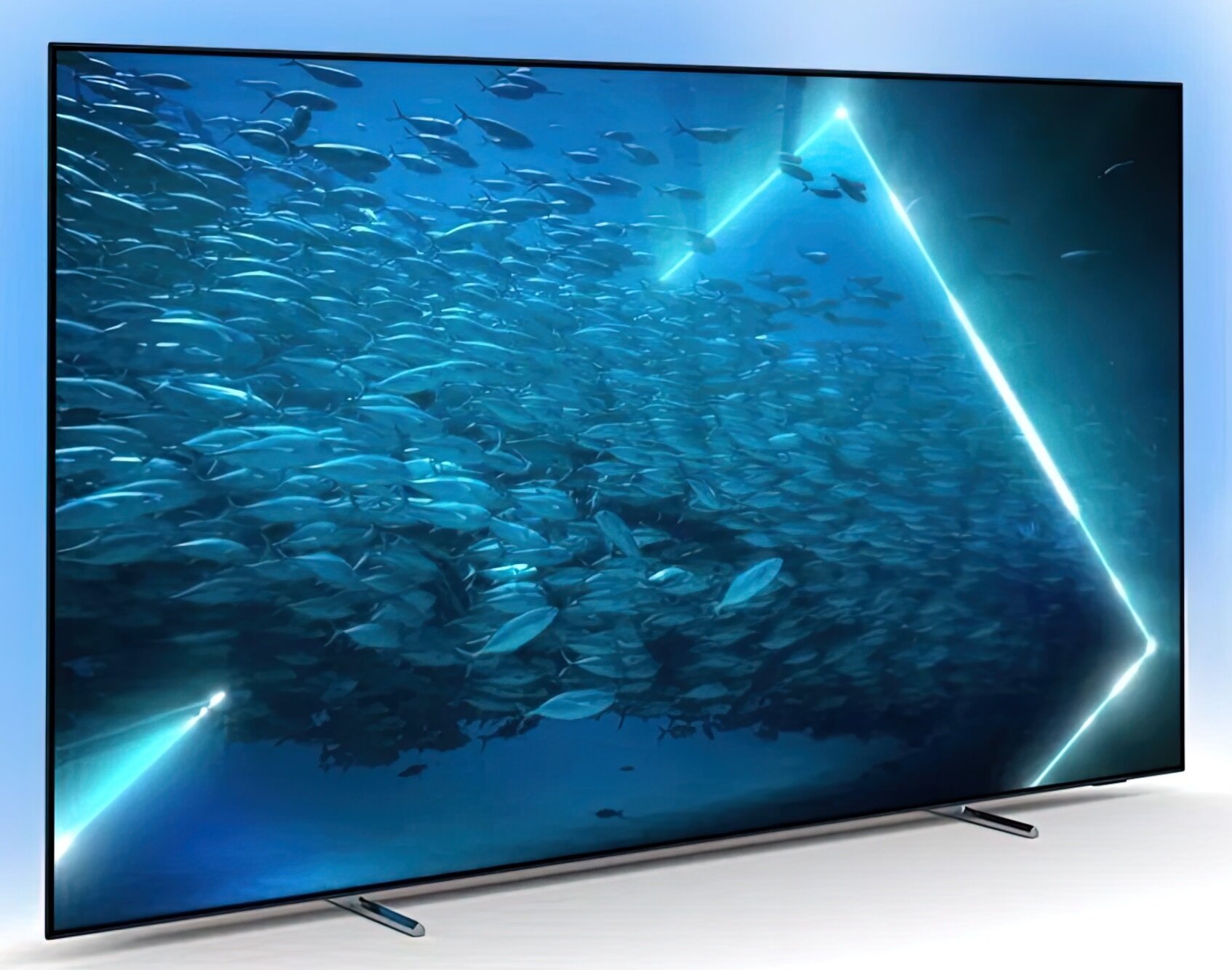 PHILIPS 55OLED707 55" OLED 4K 120Hz Android TV Ambilight 3 Dolby Atmos ...