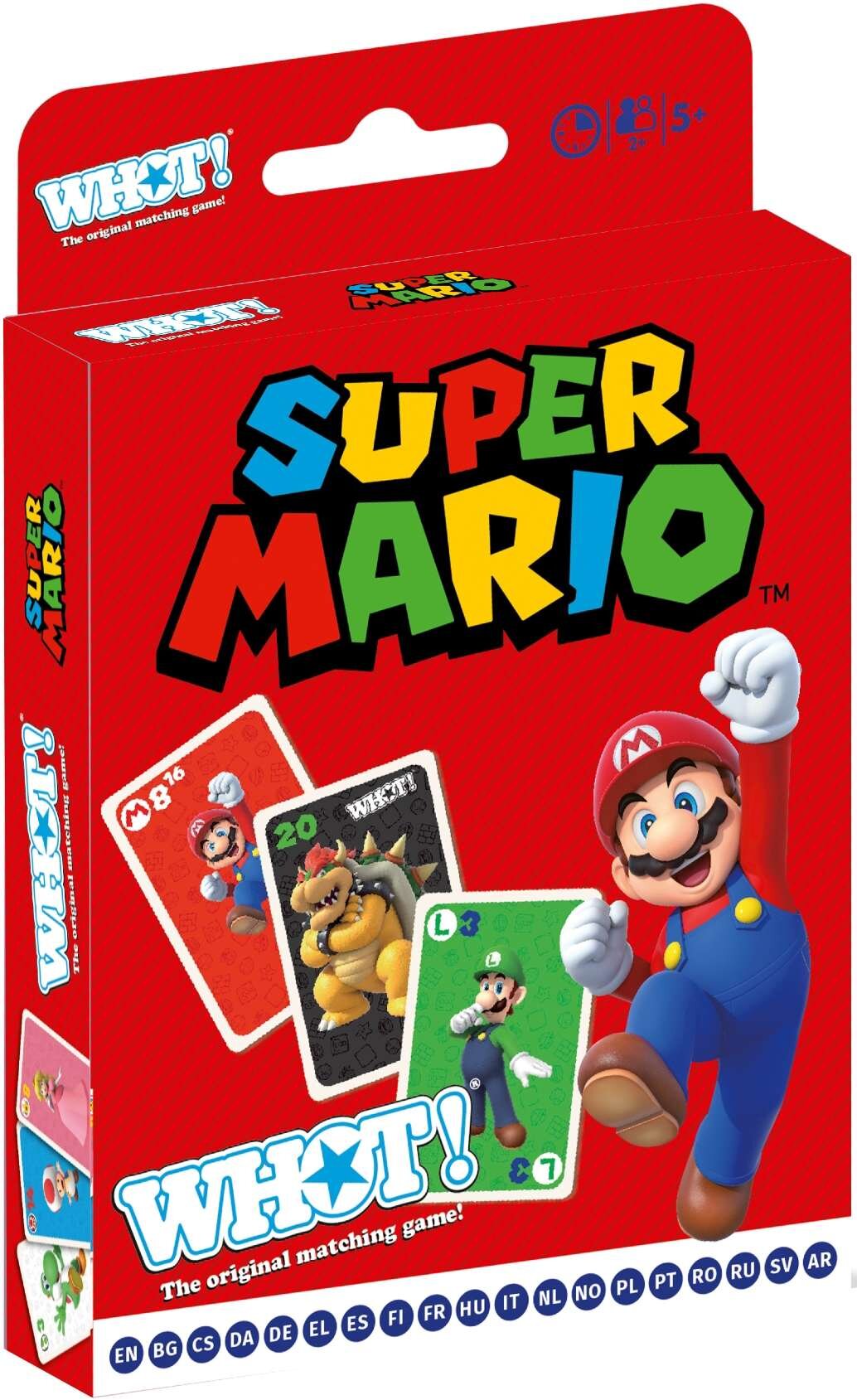 WINNING MOVES Super Mario Whot Gra karciana - niskie ceny i opinie w ...