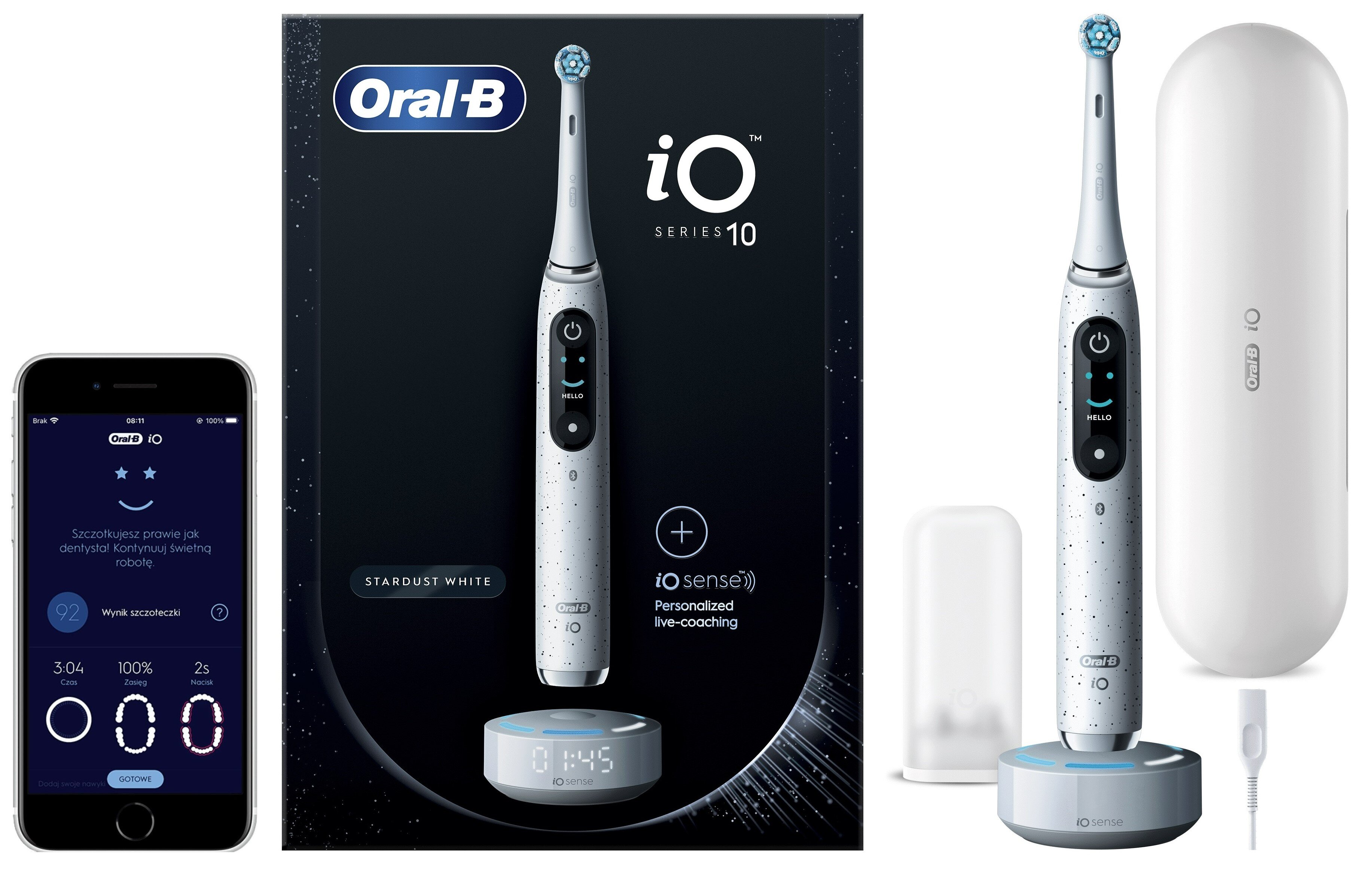 ORAL-B iO 10 Biały Szczoteczka magnetyczna - niskie ceny i opinie w ...
