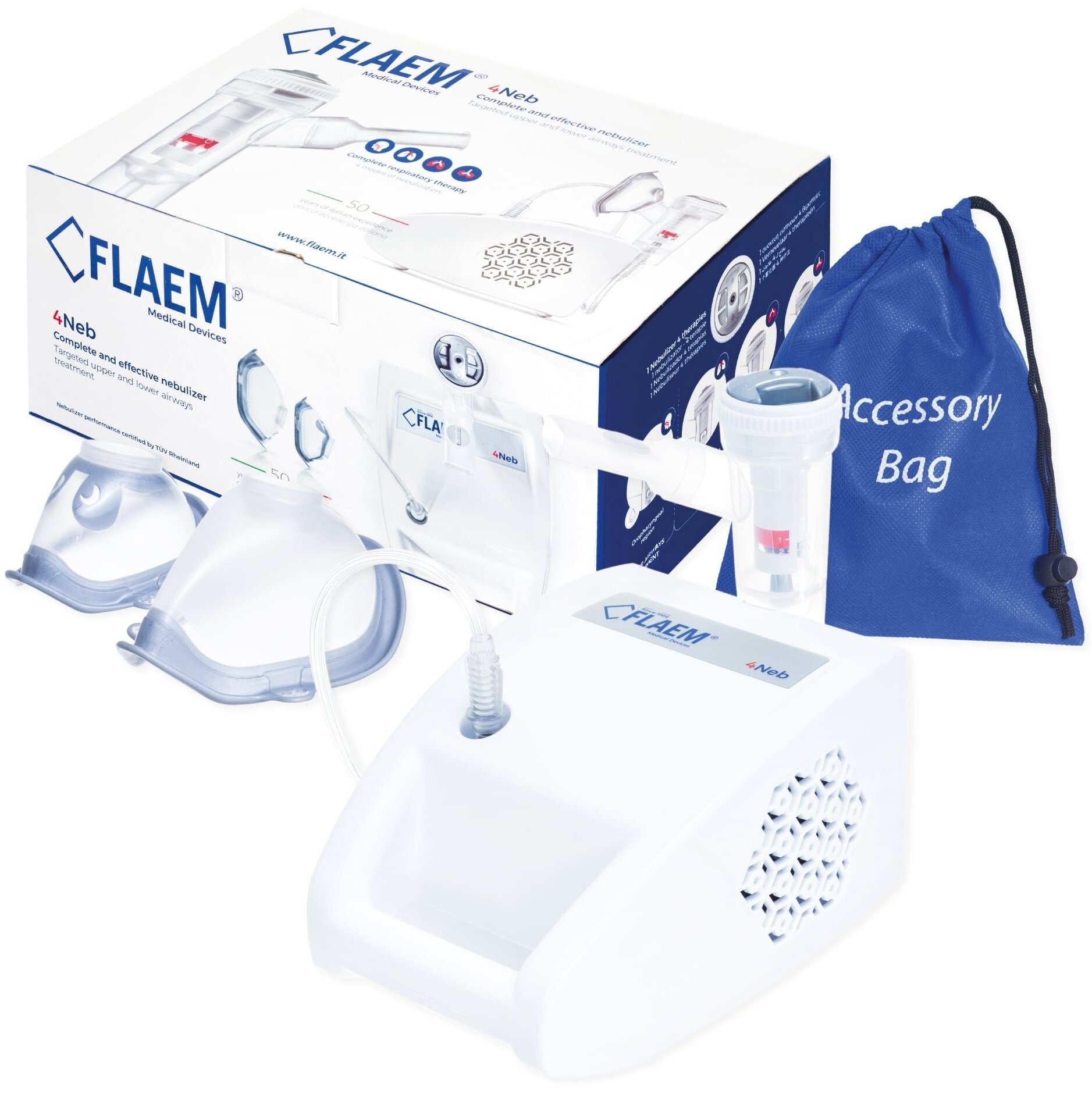 FLAEM 4NEB 0.53 ml/min Inhalator nebulizator pneumatyczny - niskie ceny ...