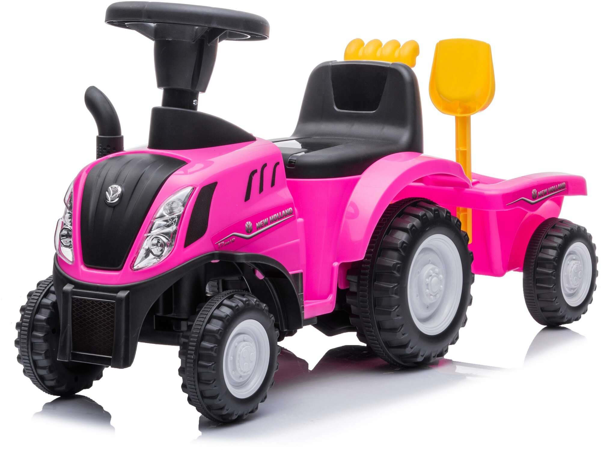 BUDDY TOYS New Holland T7 BPC 5177 Różowy Jeździk - niskie ceny i ...