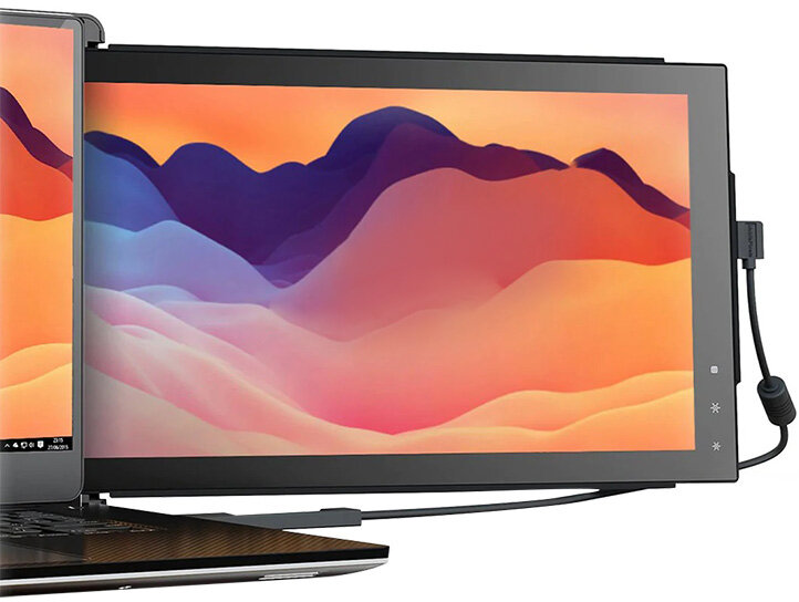 MOBILE PIXELS Trio Max Metallic Black 14.1" 1920x1080px IPS Monitor ...