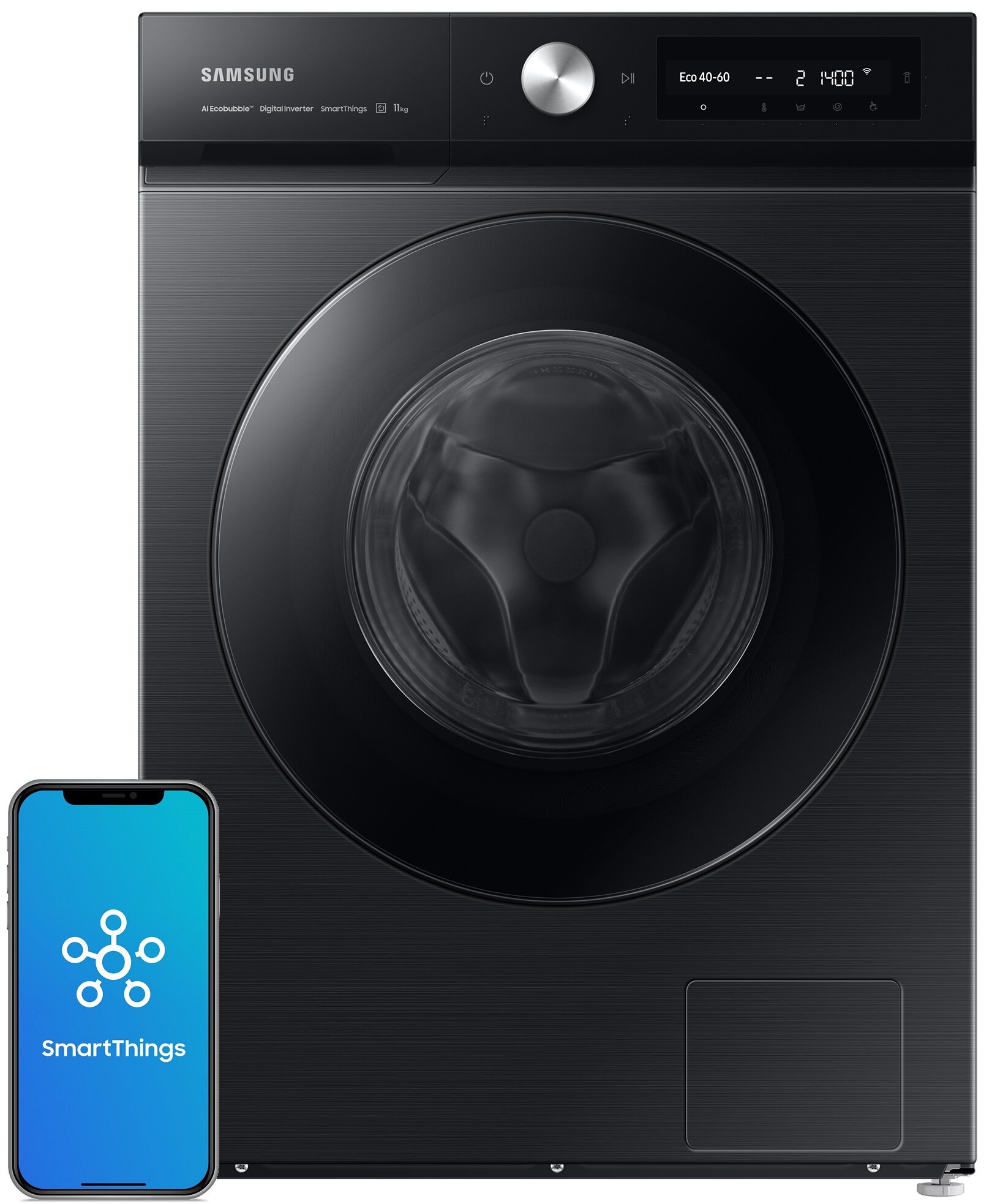 SAMSUNG BESPOKE WW11BB744DGB EcoBubble 11kg 1400 obr A Autodozowanie ...