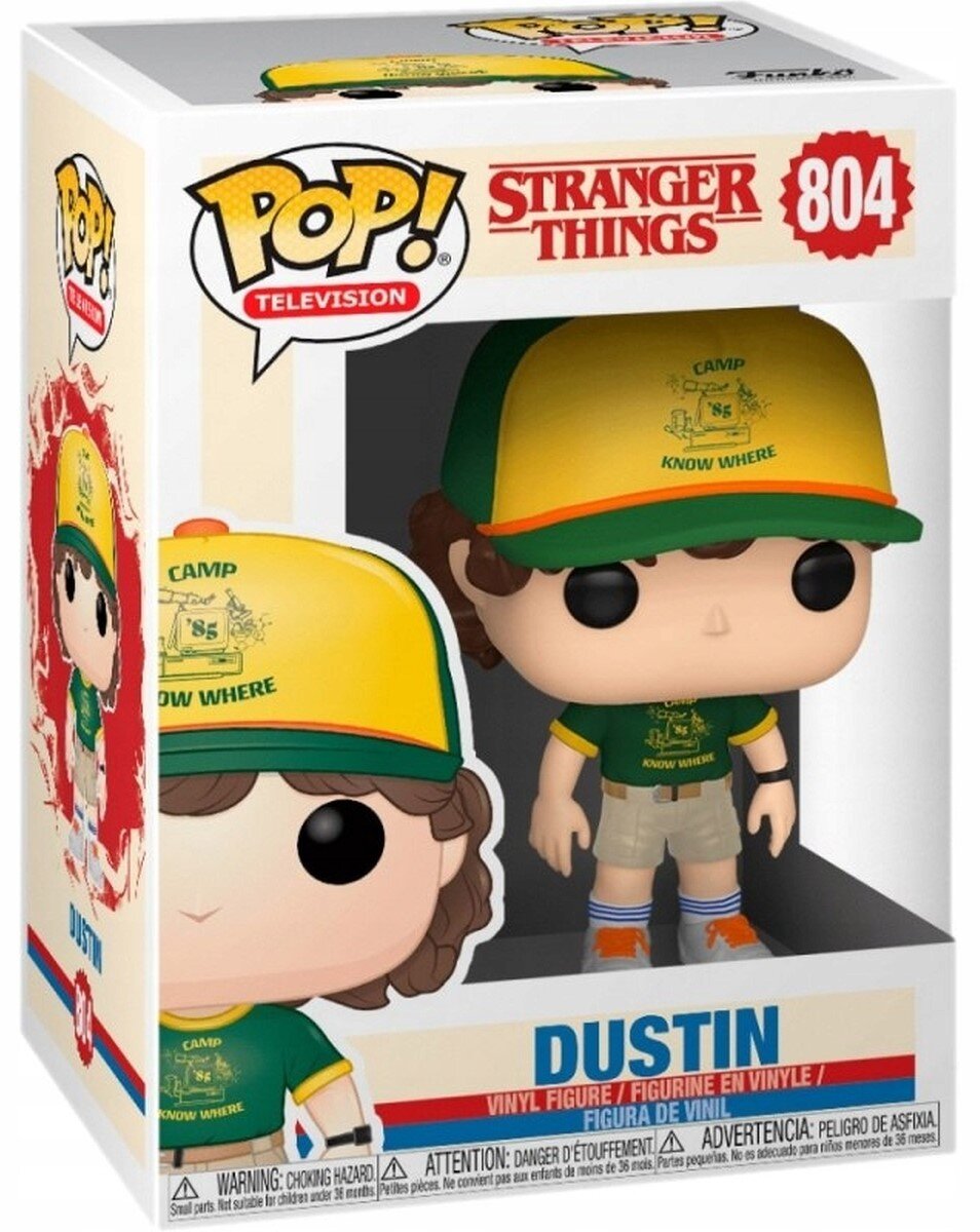 FUNKO Pop Stranger Things Dustin Figurka - niskie ceny i opinie w Media ...