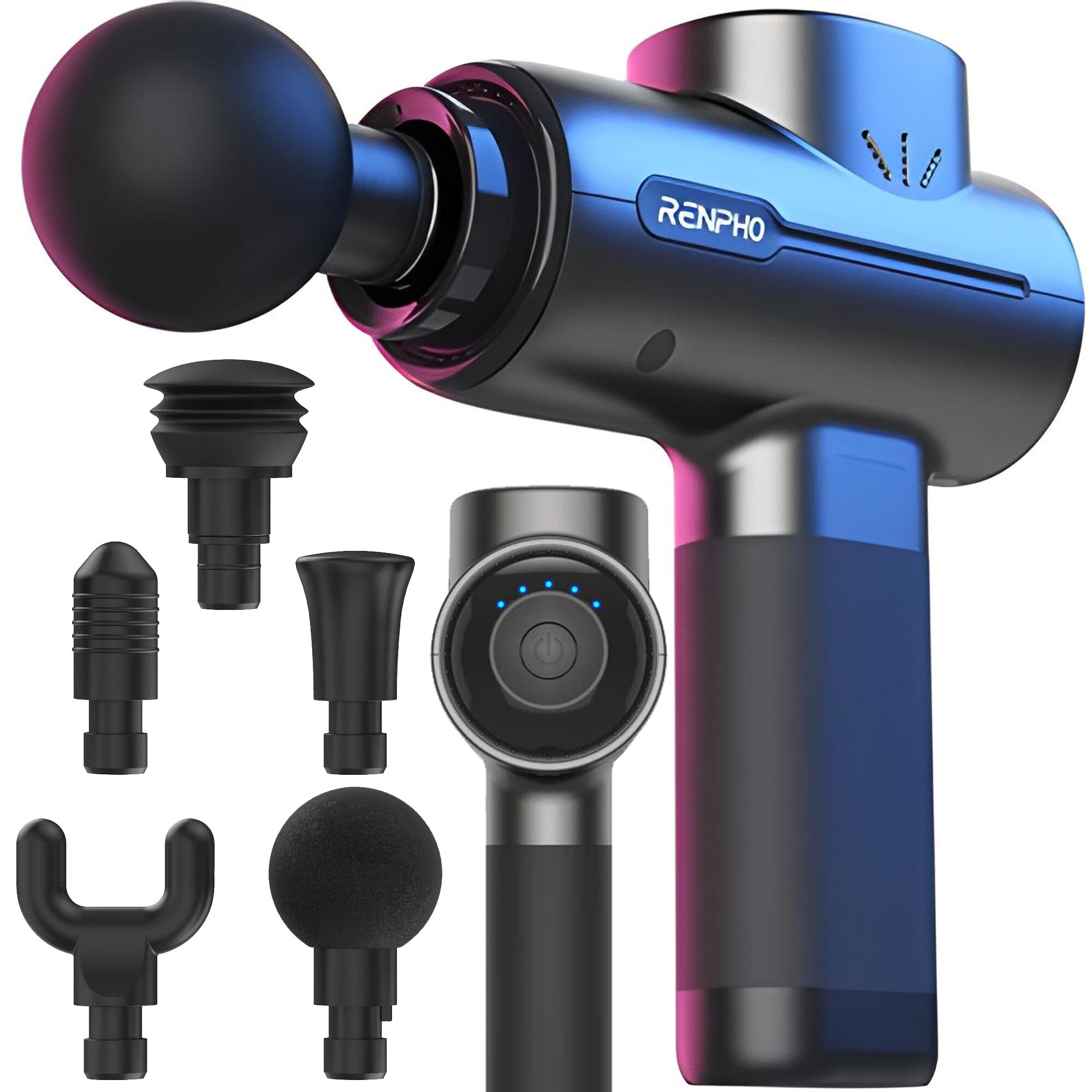 RENPHO R3 Active Massage Gun RP-GM171-BK Pistolet do masażu - niskie ...