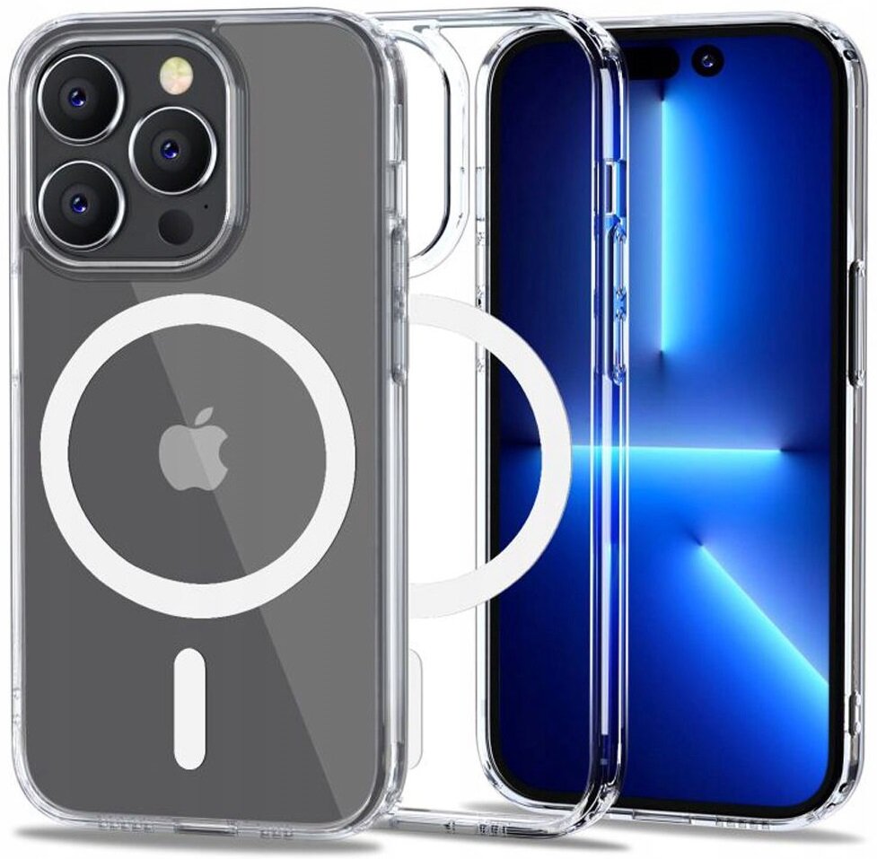 TECH-PROTECT Airflex MagSafe do Apple iPhone 14 Pro Max Przezroczysty ...