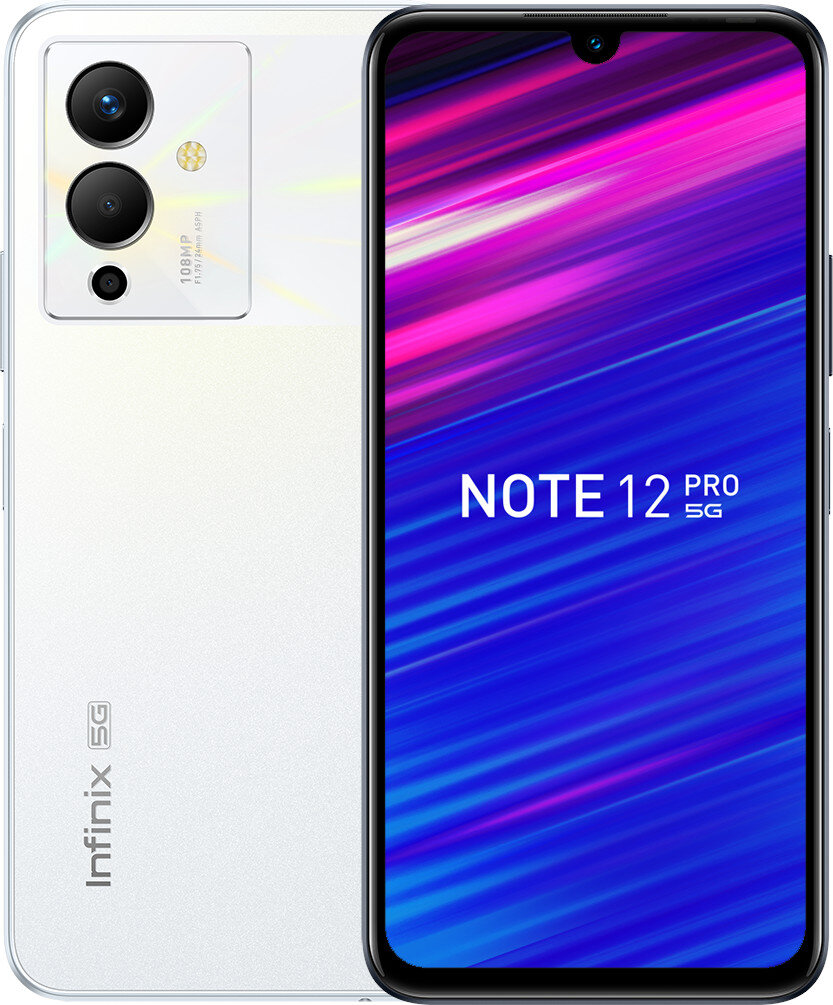 INFINIX Note 12 Pro 5G 8/128GB Biały Smartfon - niskie ceny i opinie w ...