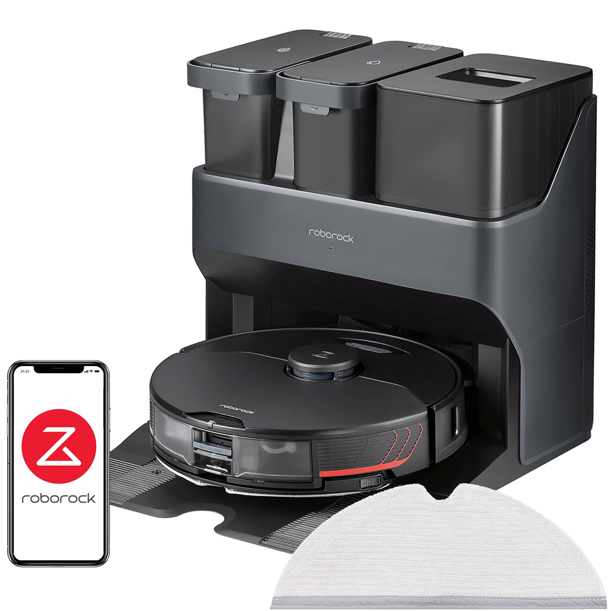 ROBOROCK S7 MaxV Ultra Czarny Robot sprzątający - niskie ceny i opinie ...