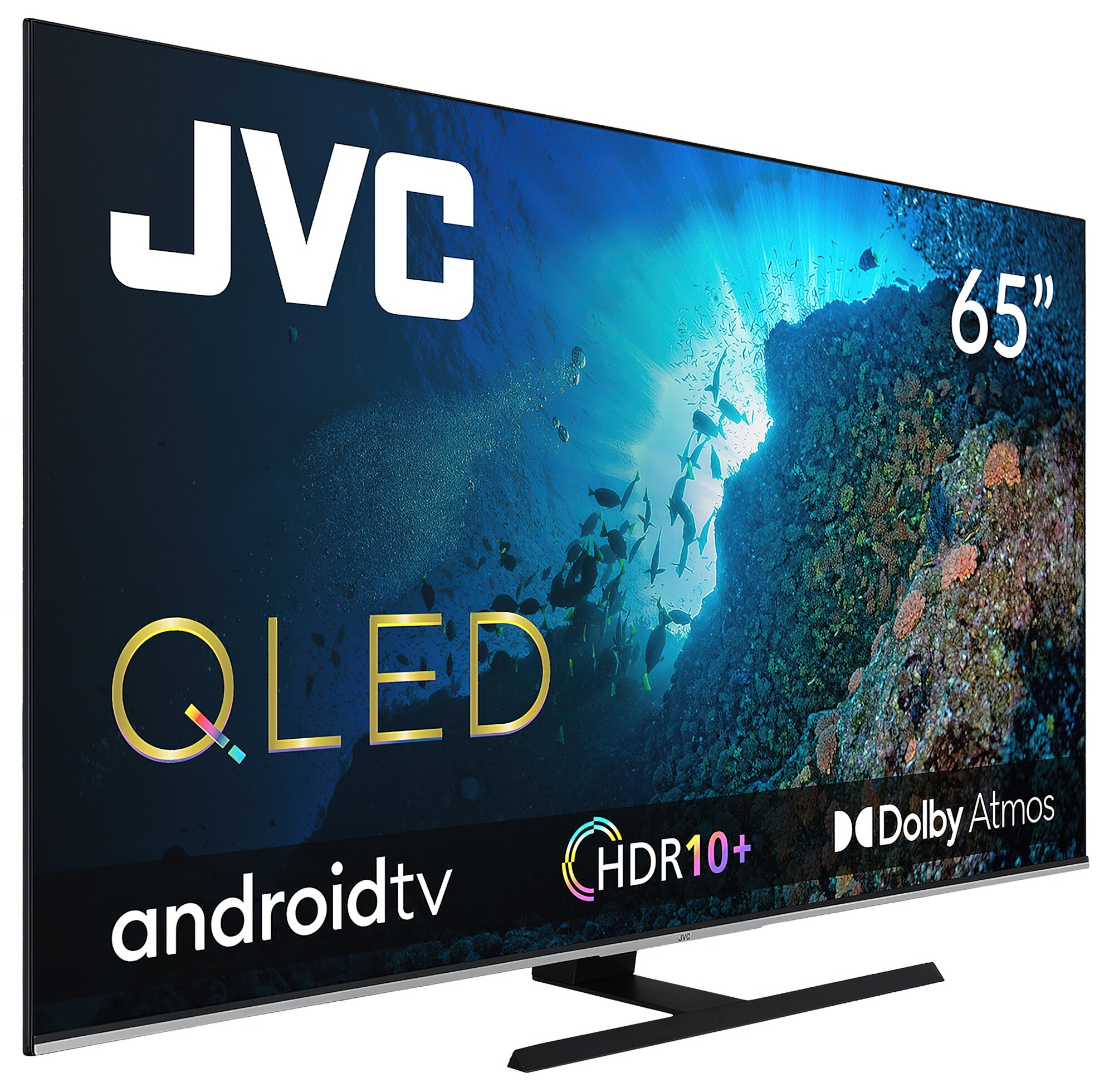 JVC LT-65VAQ7200 65" QLED 4K Android TV Dolby Atmos Dolby Vision ...
