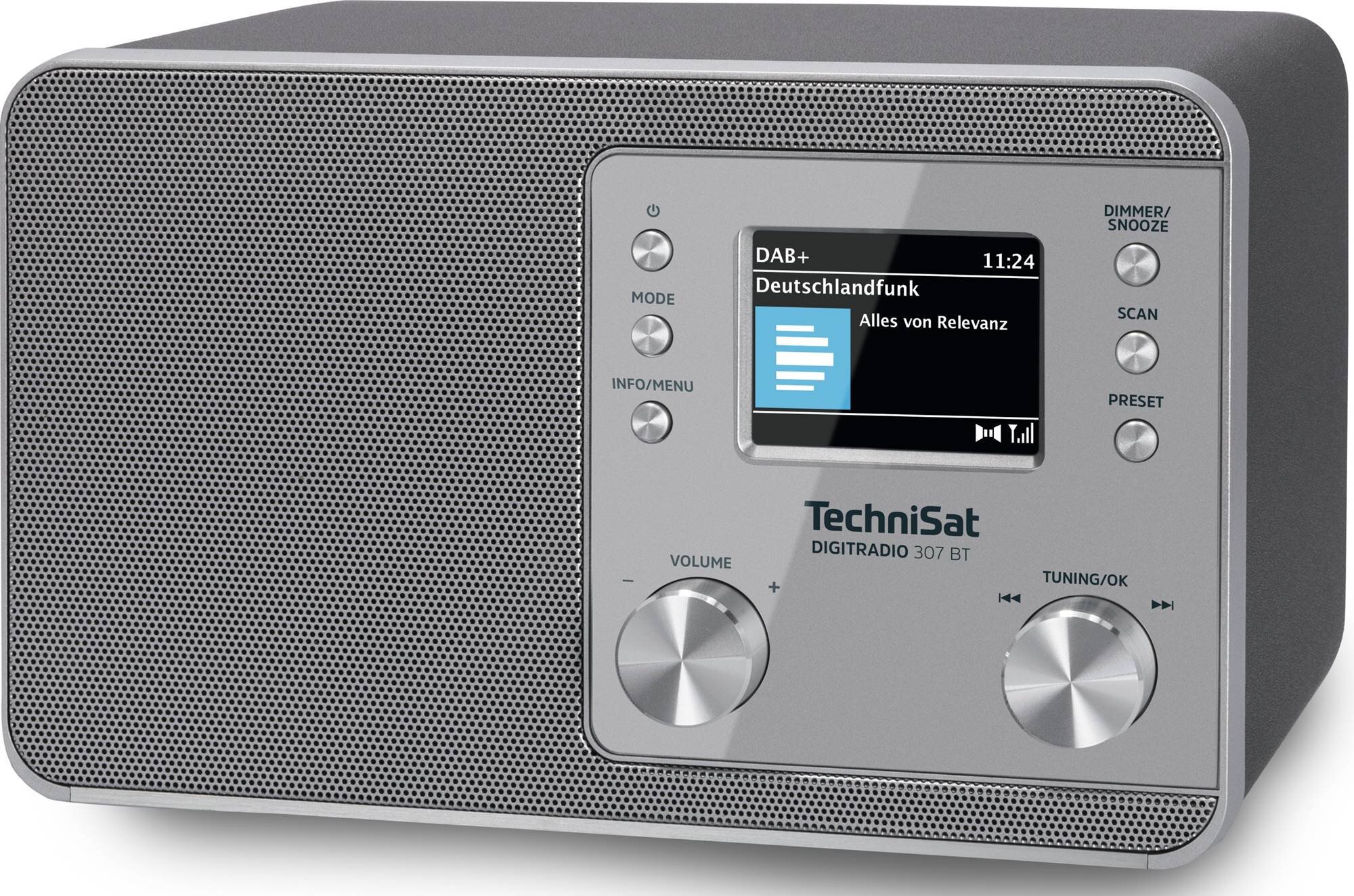 TECHNISAT DigitRadio 307 BT Srebrny Radio - niskie ceny i opinie w ...