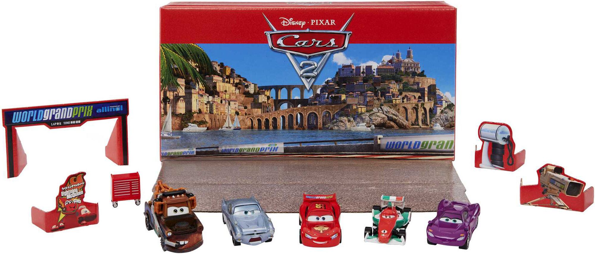 MATTEL Disney Pixar Cars Auta HFN82 (5 szt.) Zestaw pojazdów - niskie ...