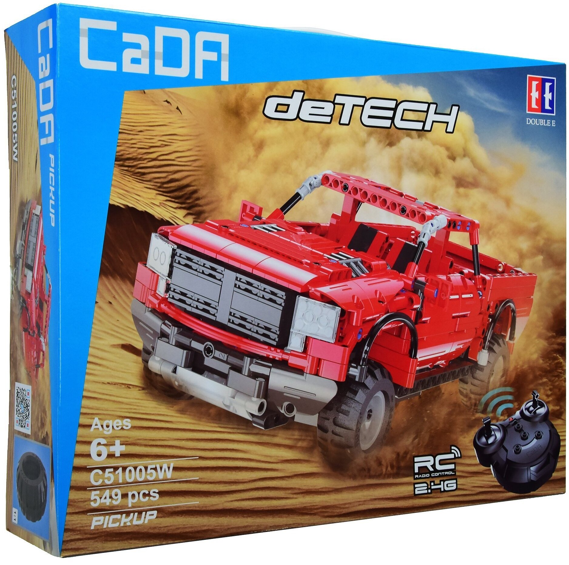 CADA deTECH Pick-Up Zdalnie sterowany C51005W Klocki plastikowe ...