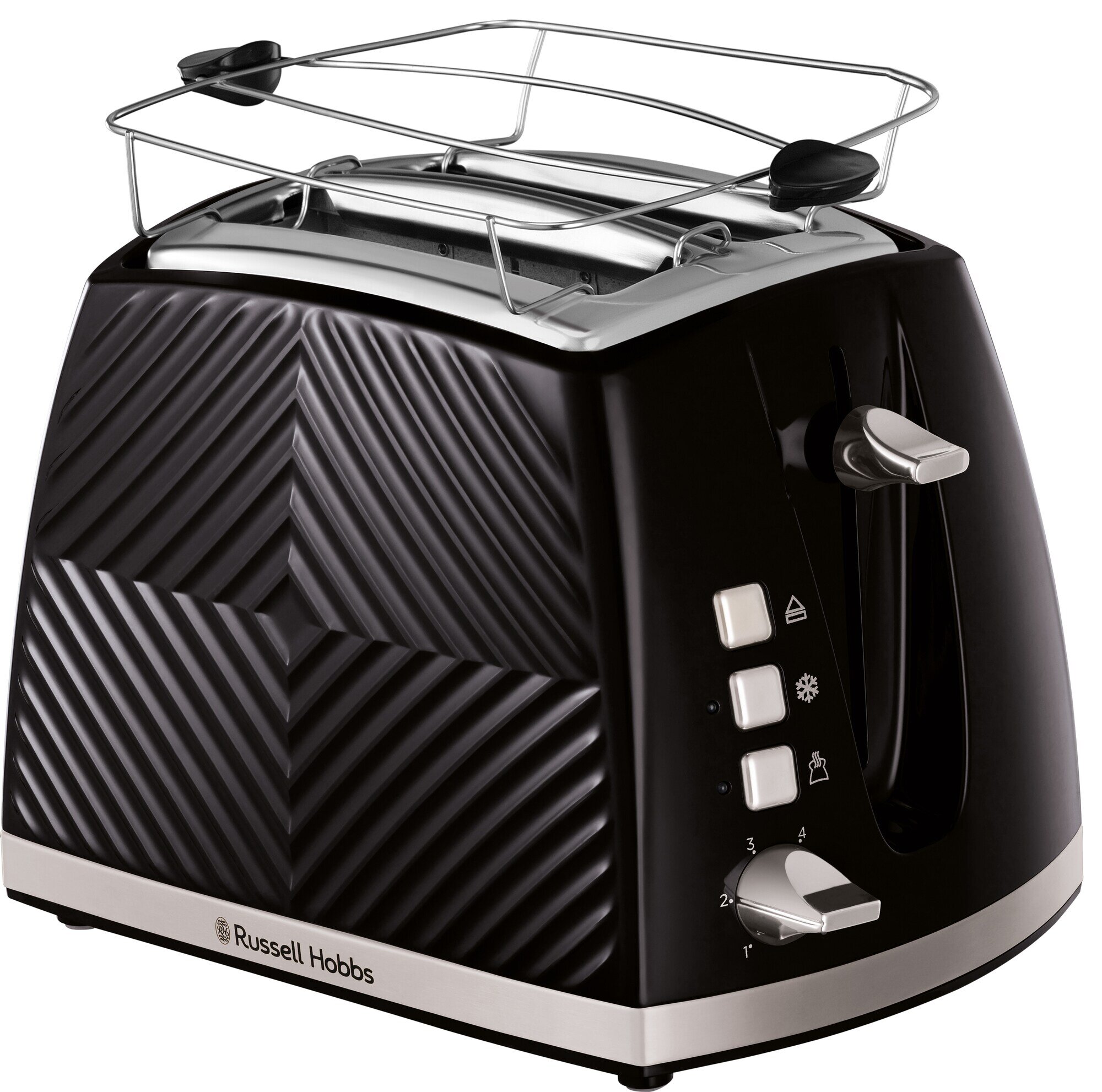 RUSSELL HOBBS 26390-56 Groove Czarny Toster - niskie ceny i opinie w ...
