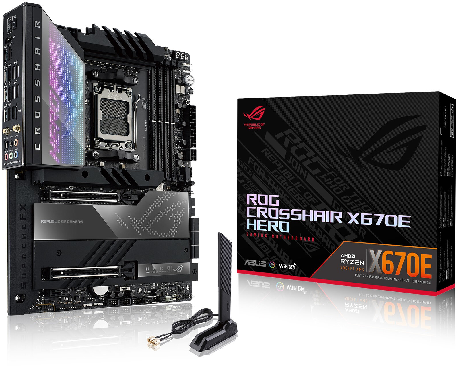 ASUS ROG Crosshair X670E Hero Płyta główna - niskie ceny i opinie w ...