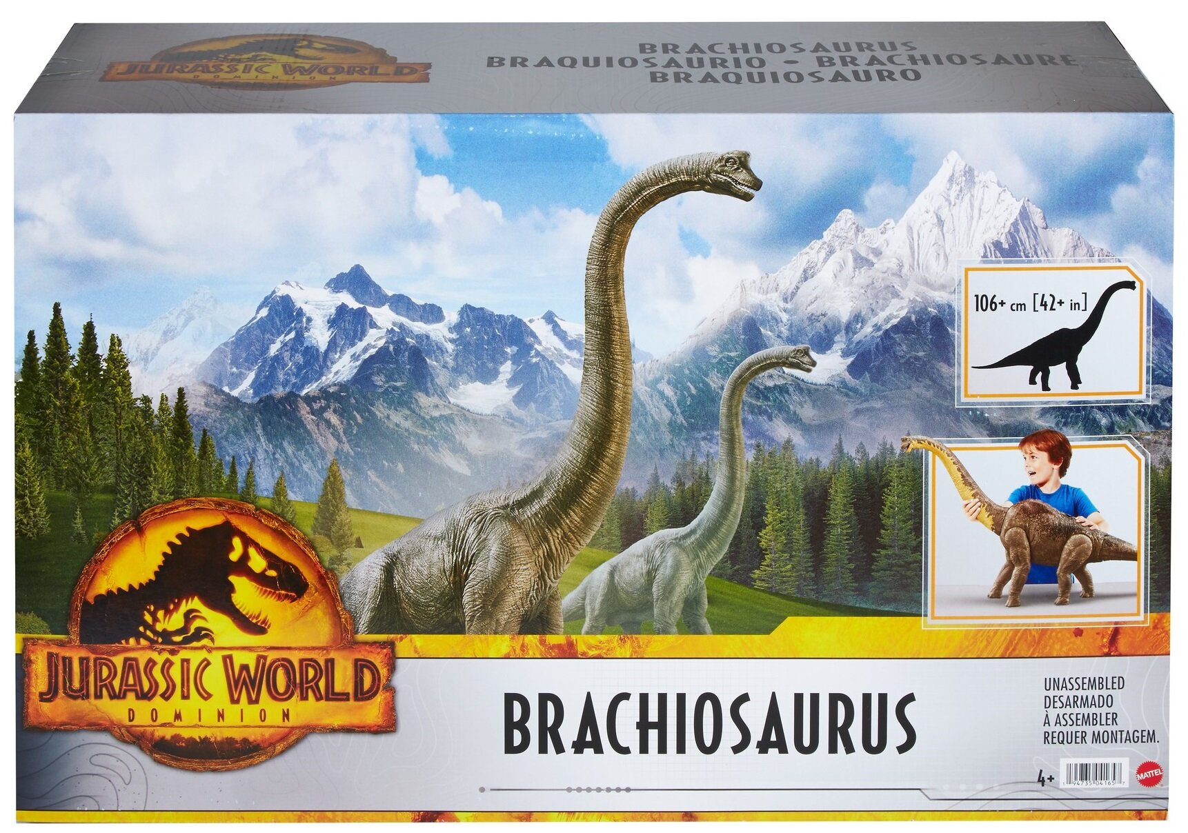 JURASSIC WORLD Brachiozaur HFK04 Figurka - niskie ceny i opinie w Media ...