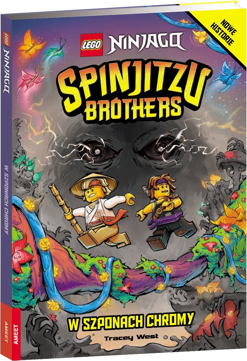 LEGO Ninjago Spinjitzu Brothers W szponach Chromy LBWS-6704 Książka ...
