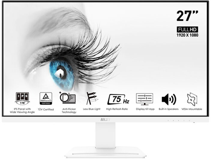 MSI Pro MP273W 27" 1920x1080px IPS Monitor - niskie ceny i opinie w ...