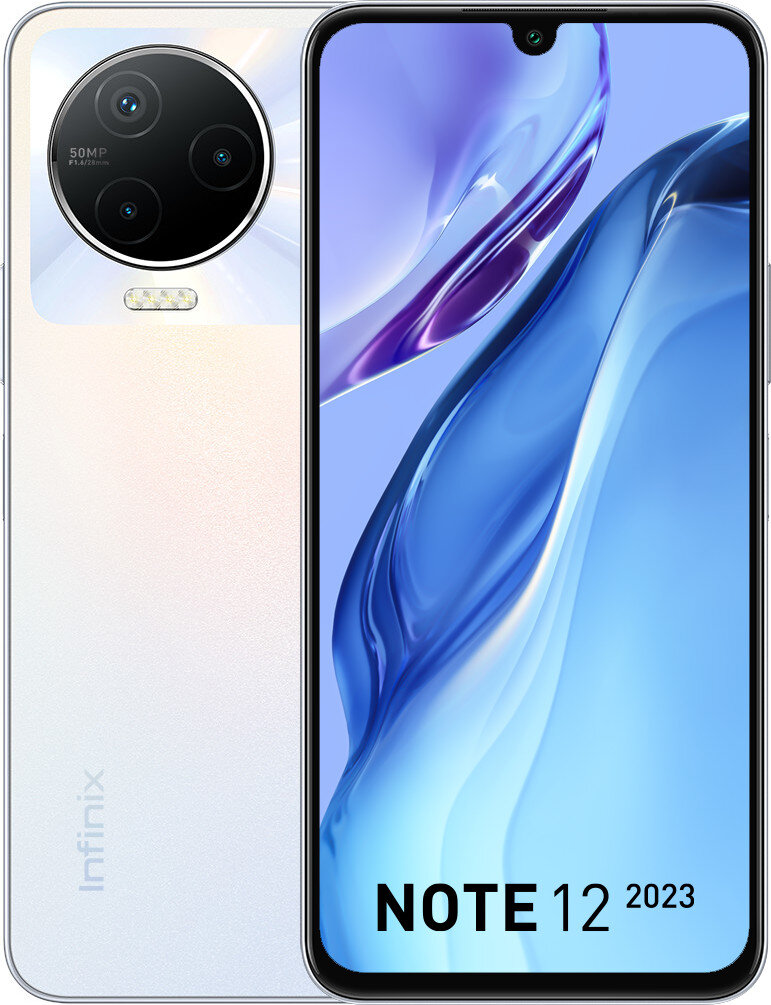 INFINIX Note 12 2023 8/128GB 6.7" Biały X676C Smartfon - niskie ceny i ...