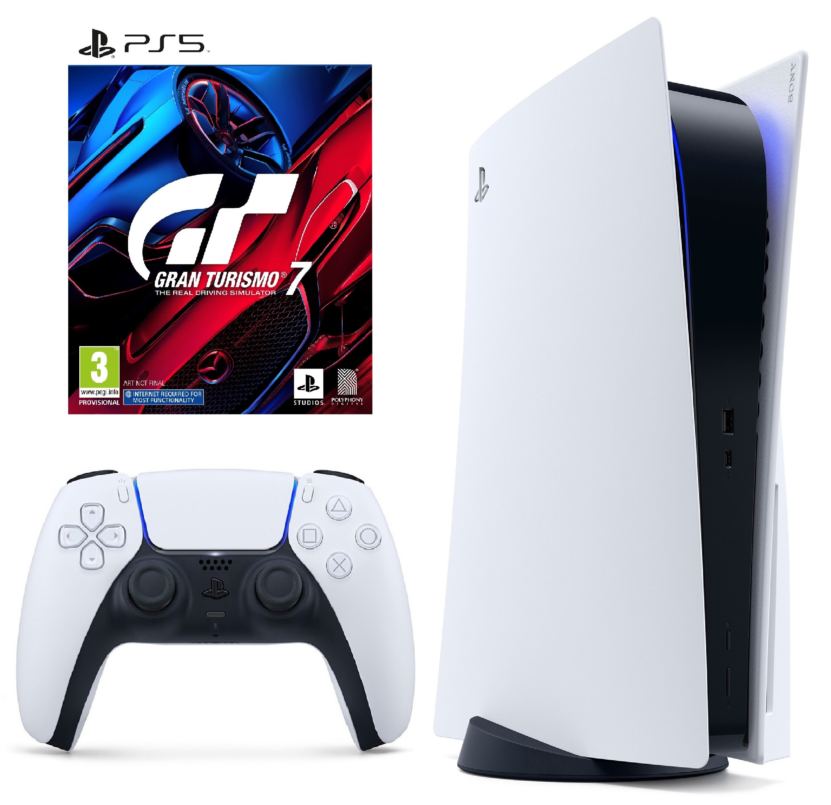 SONY PlayStation 5 + Gran Turismo 7 Konsola - niskie ceny i opinie w ...